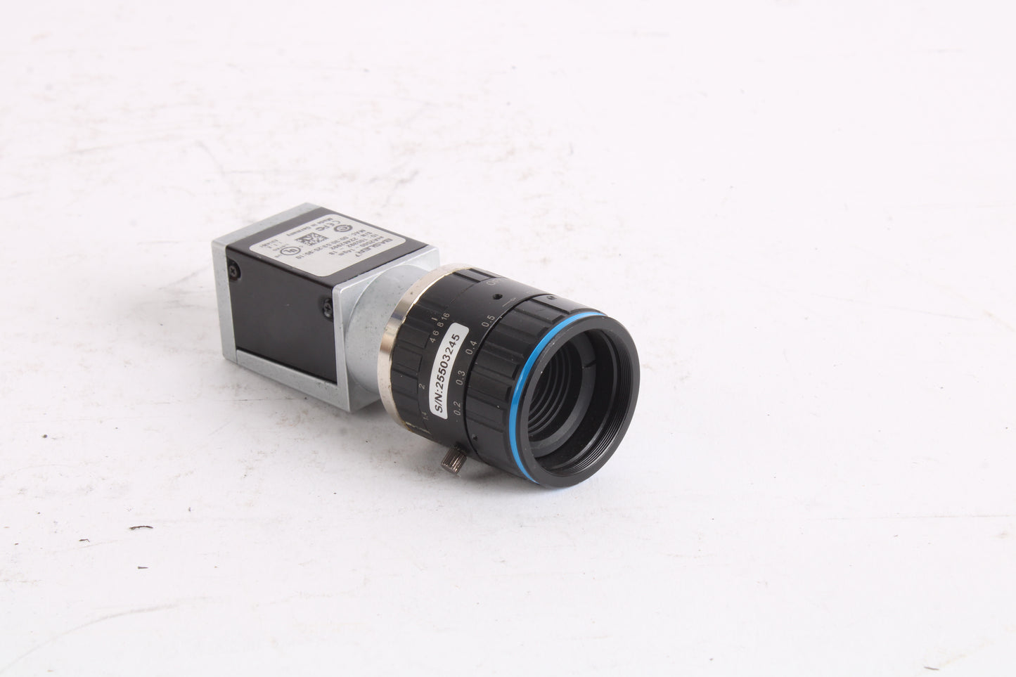 Basler acA2500-14gm Camera with OPT OPT-AC2514-5M Lens – NTC Tech