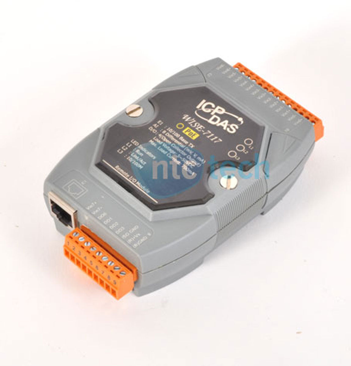 ICP-DAS WISE-7117 8-Channel Analog in / 4-Channel Out Controller PoE – NTC Tech