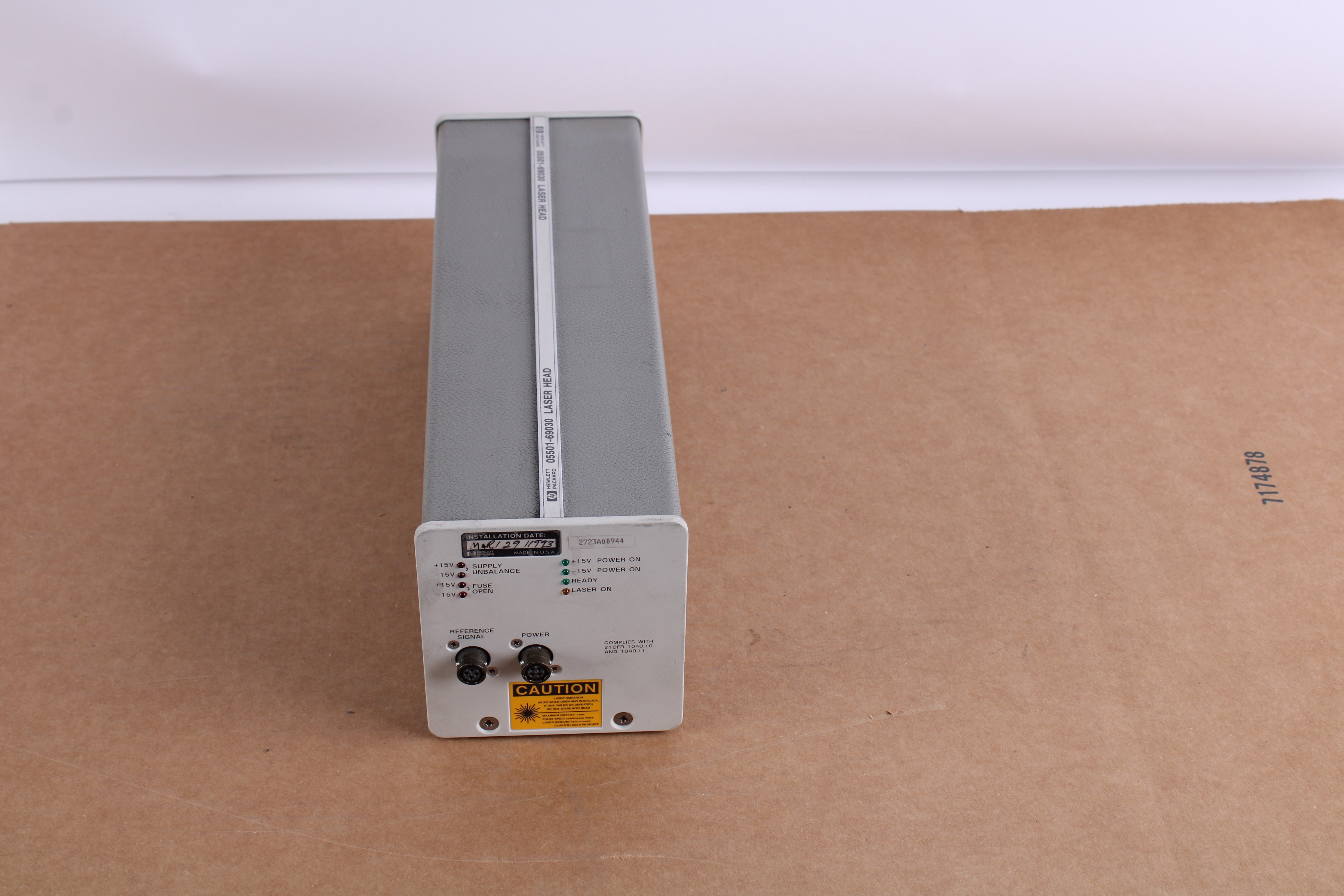 HP / Agilent / Keysight 05501-69030 Dual-Frequency Continuous He-Ne La ...