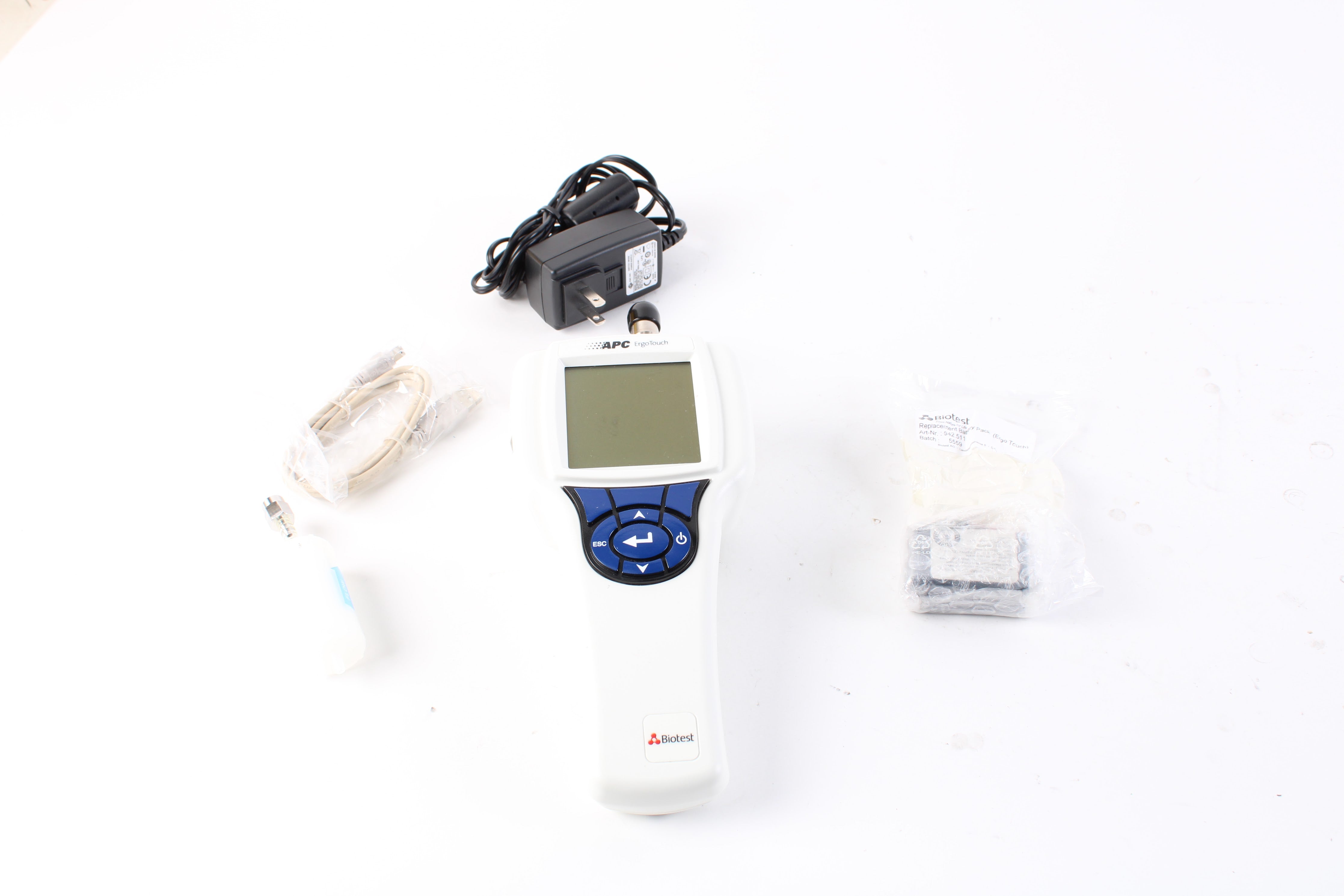 APC Biotest Ergo Touch 9303-01BT Airborne Particle Counter – NTC Tech