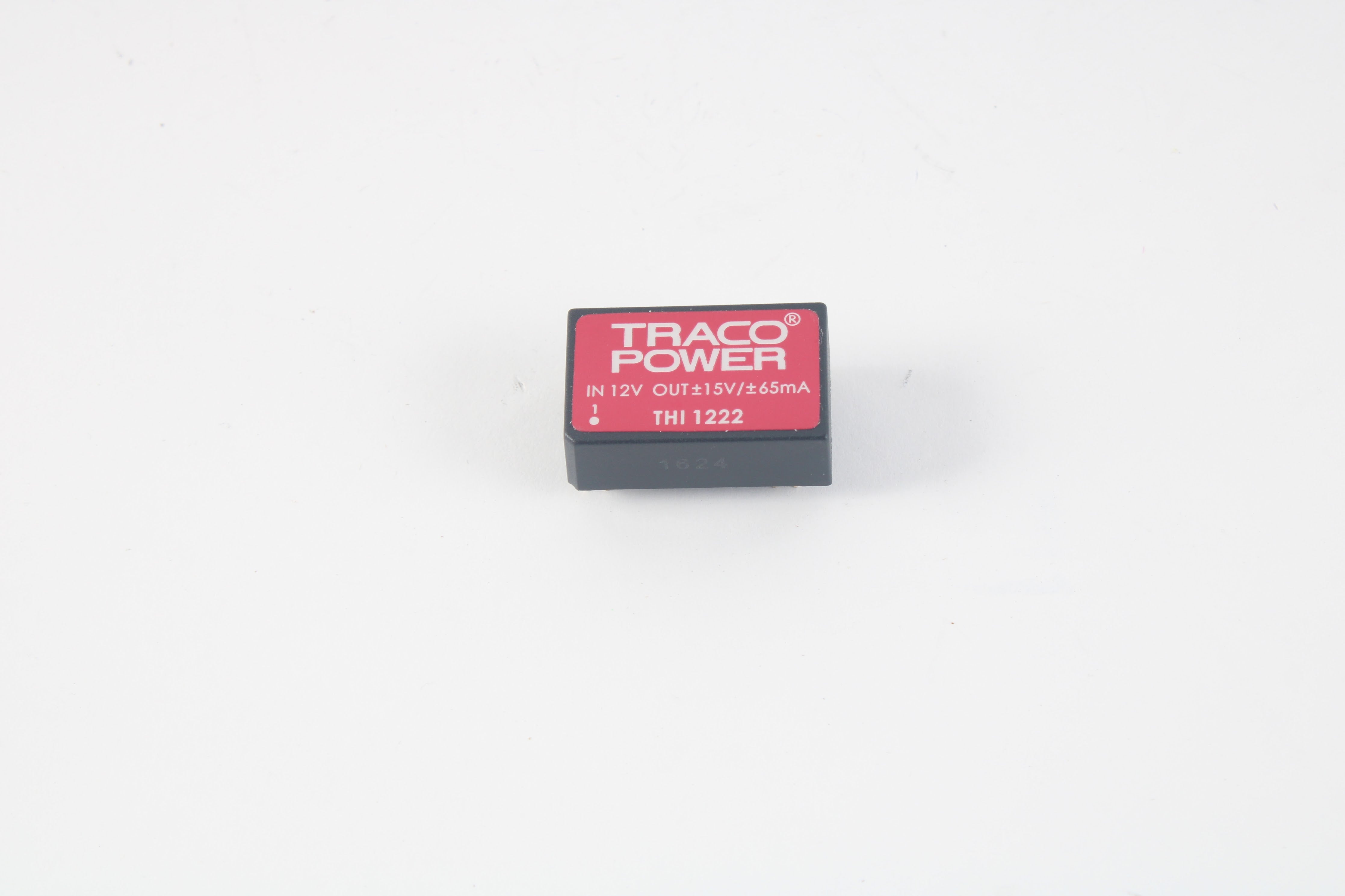 Traco Power THI 1222 IN 12V Out +/- 15V / +/- 65mA DC Converter 2 Outp ...