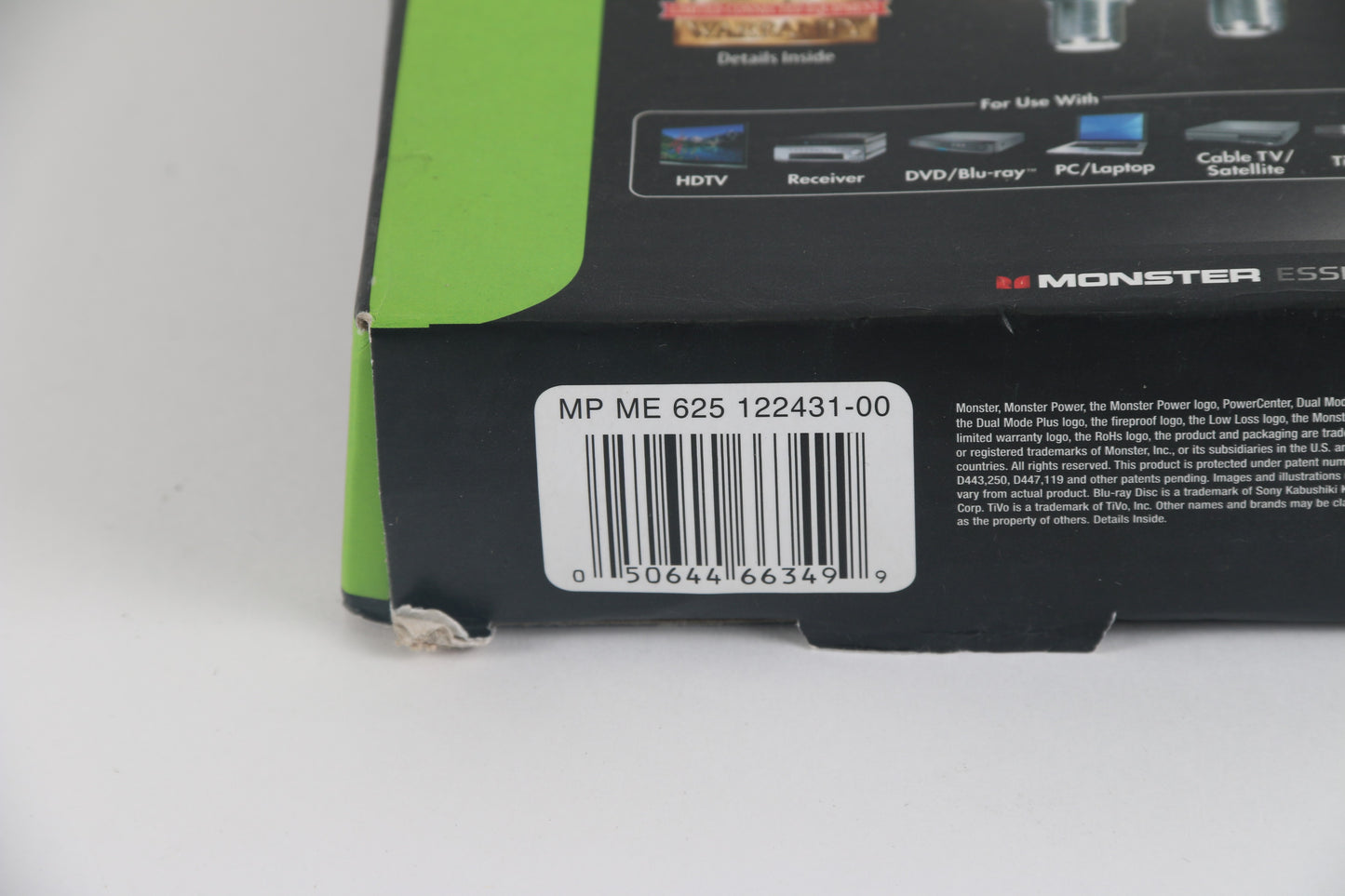 Monster MPME625 Power Strip Surge Protector – NTC Tech