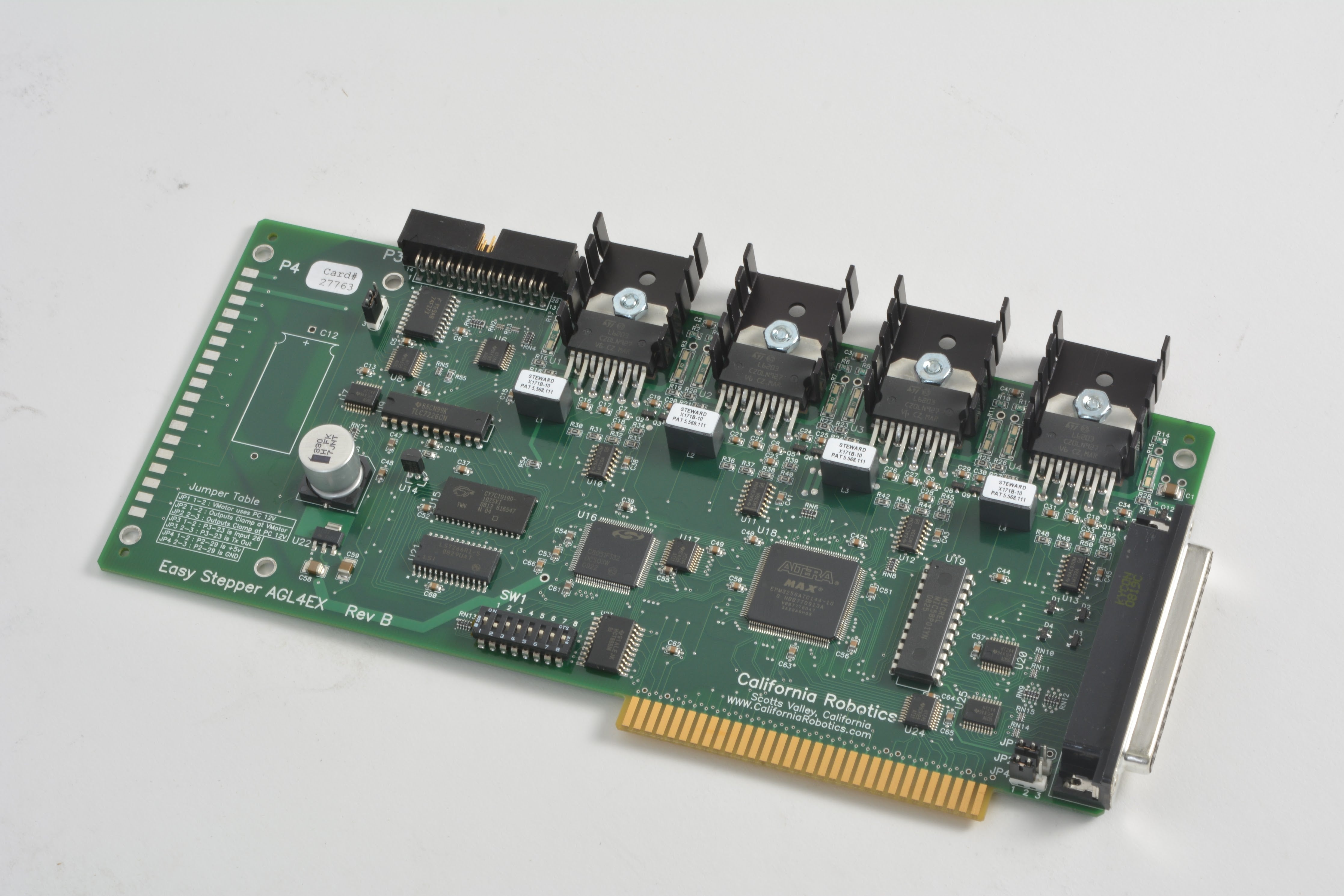 California Robotics Easy Stepper Driver ISA Card - New – NTC Tech