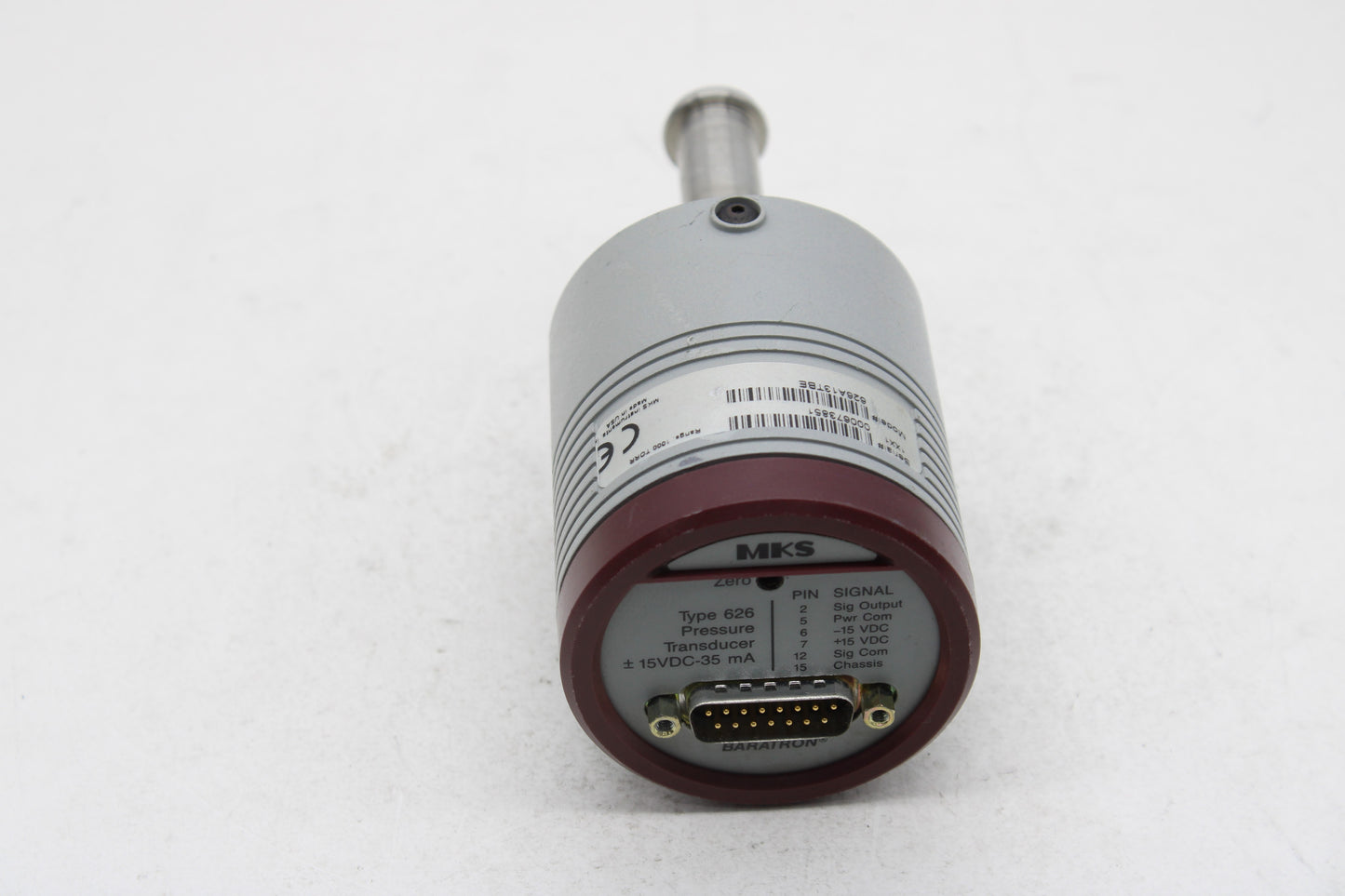 MKS 626A13TBE Baratron Pressure Transducer Type 626 – NTC Tech