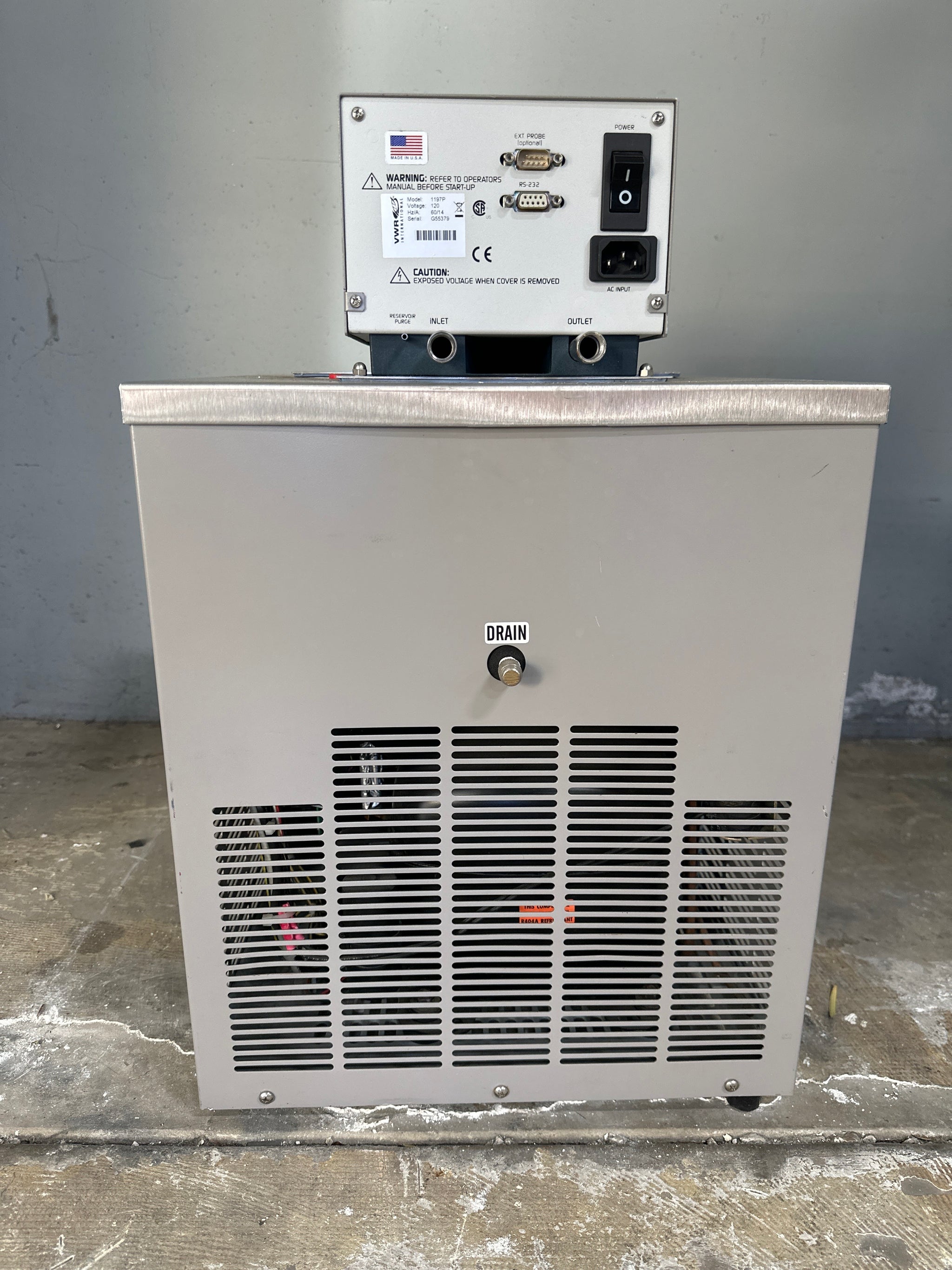 VWR 1197P Refrigerated Circulator Bath – NTC Tech