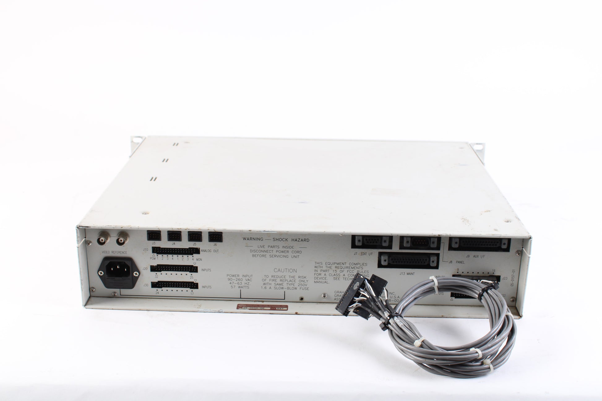 Graham Patten Systems DESAM400 Audio Mixer W/ AES Input, Analog, Main ...