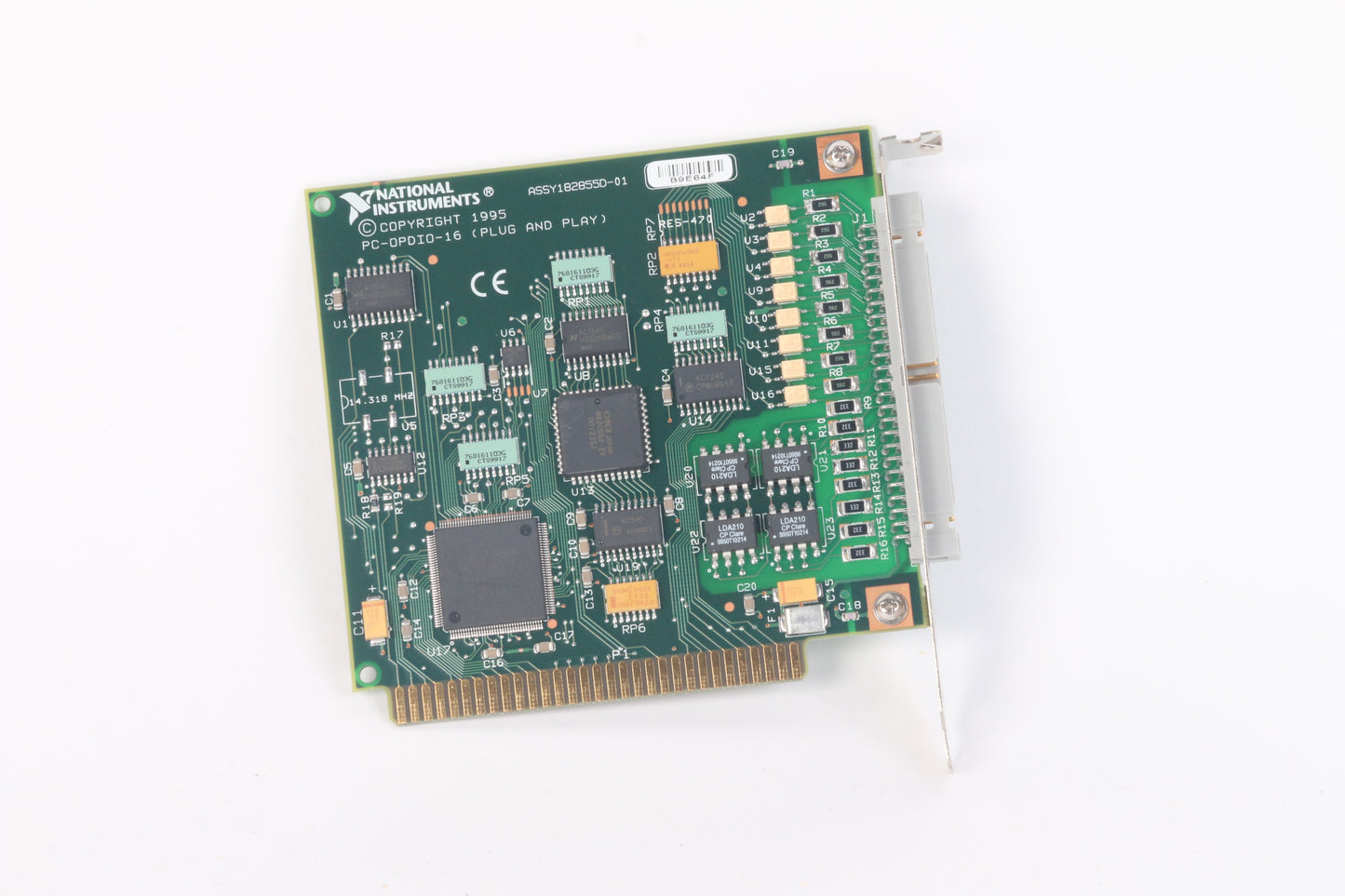 National Instruments PC-OPDIO-16 Plug & Play ISA Card 182857C-01 – NTC Tech