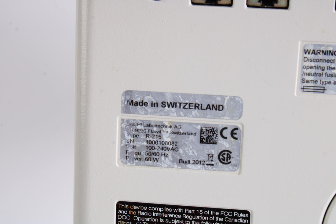 Buchi R-215 Rotavapor System - AS IS – NTC Tech