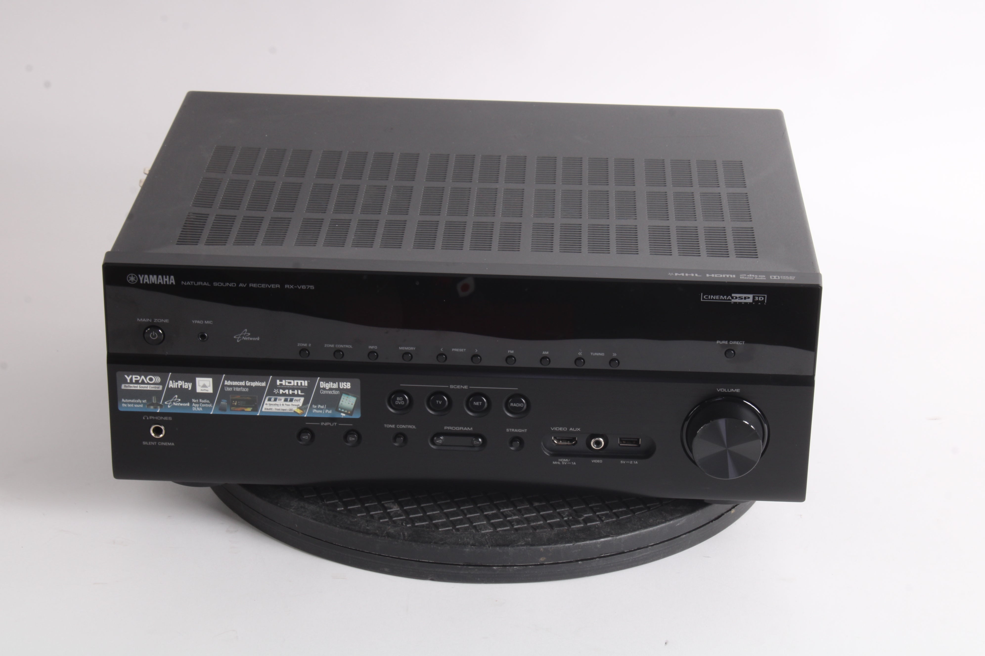 Yamaha RX-V675 Natural Sound AV Receiver - Fair Condition – NTC Tech