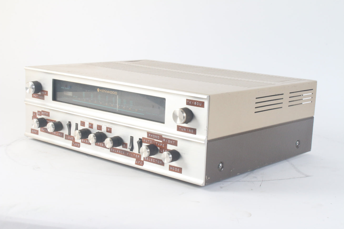Kenwood TK-80U Vintage Transistor Automatic FM Stereo Receiver - AS IS – NTC Tech