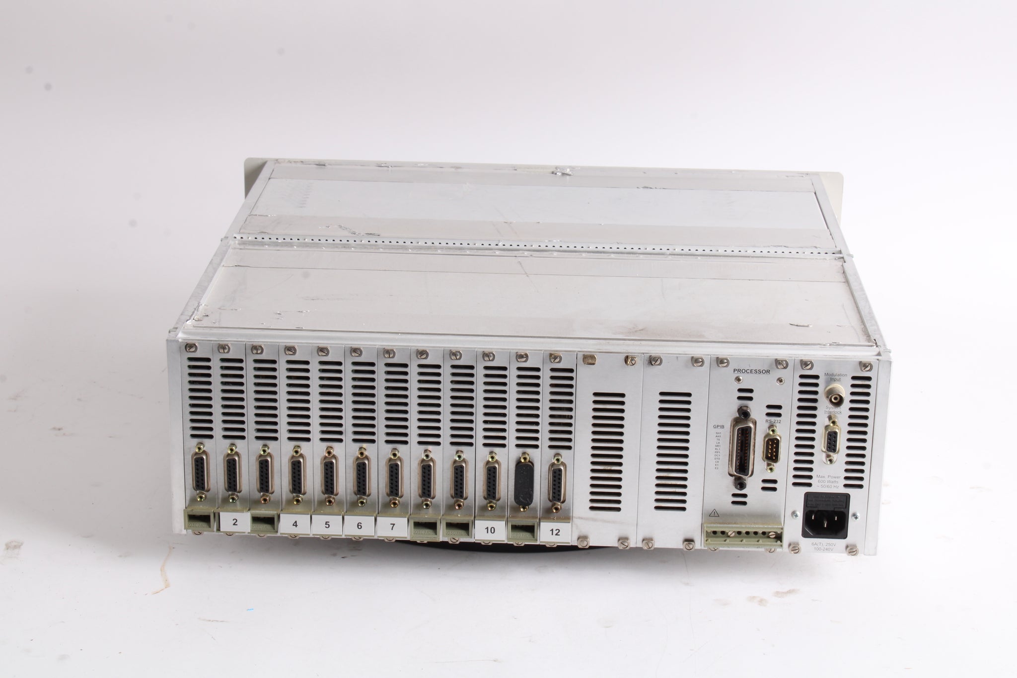 Newport 8016 Modular Controller Mainframe W/ 12x: 9605 LDD/TEC Laser M ...