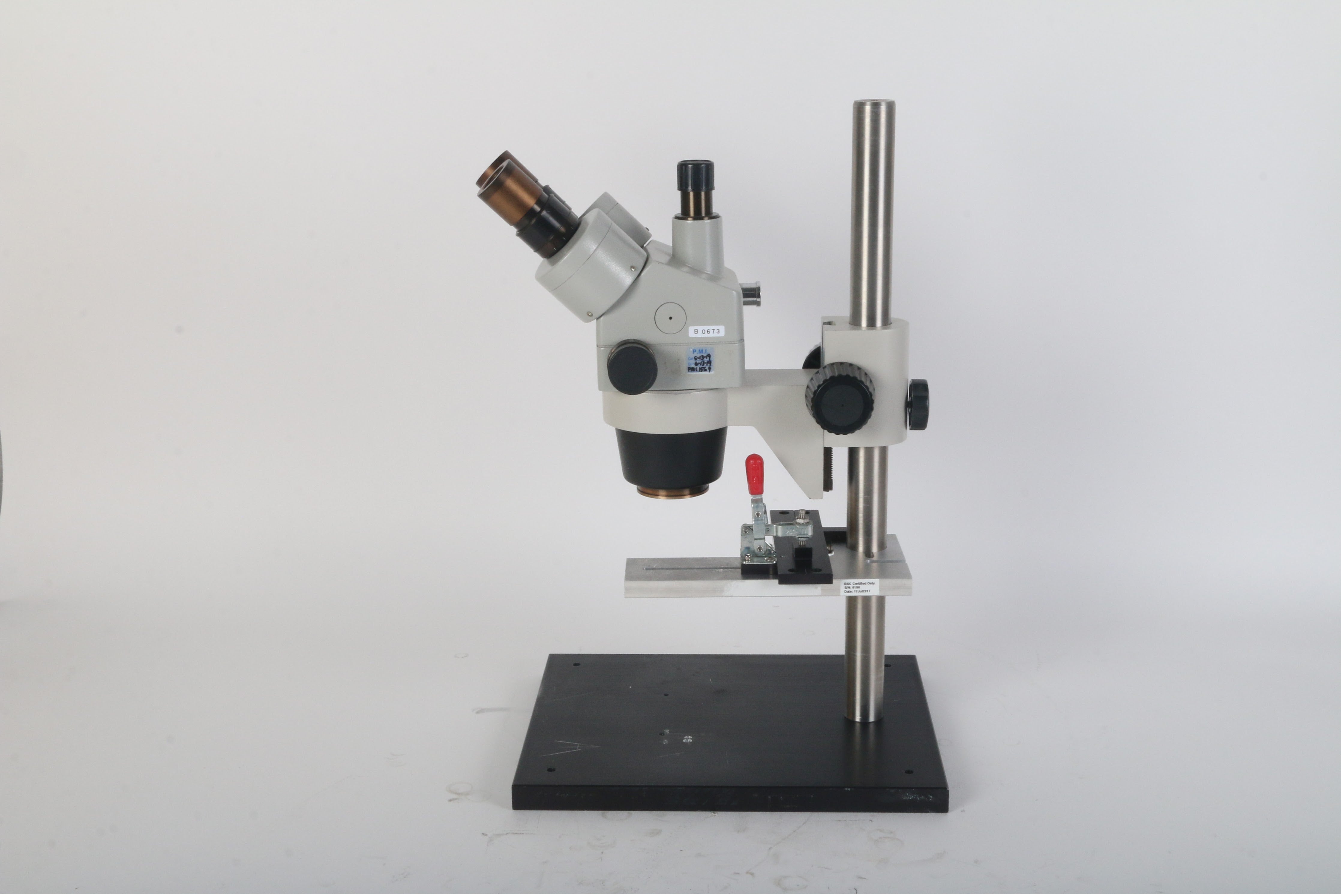 Luxo Binocular Microscope With Stand , and 2x WF10X Eyepieces – NTC Tech