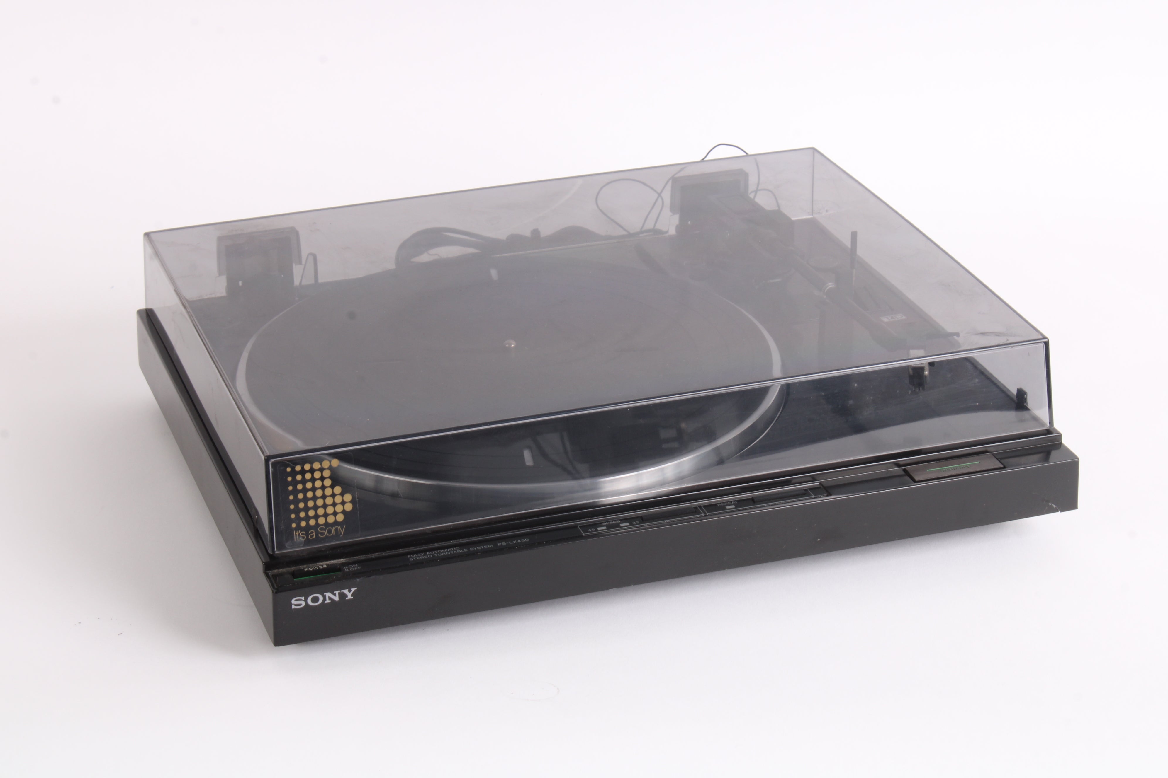 Sony PS-LX430 fully Automatic Stereo Turntable System W/ Stanton D71EE ...