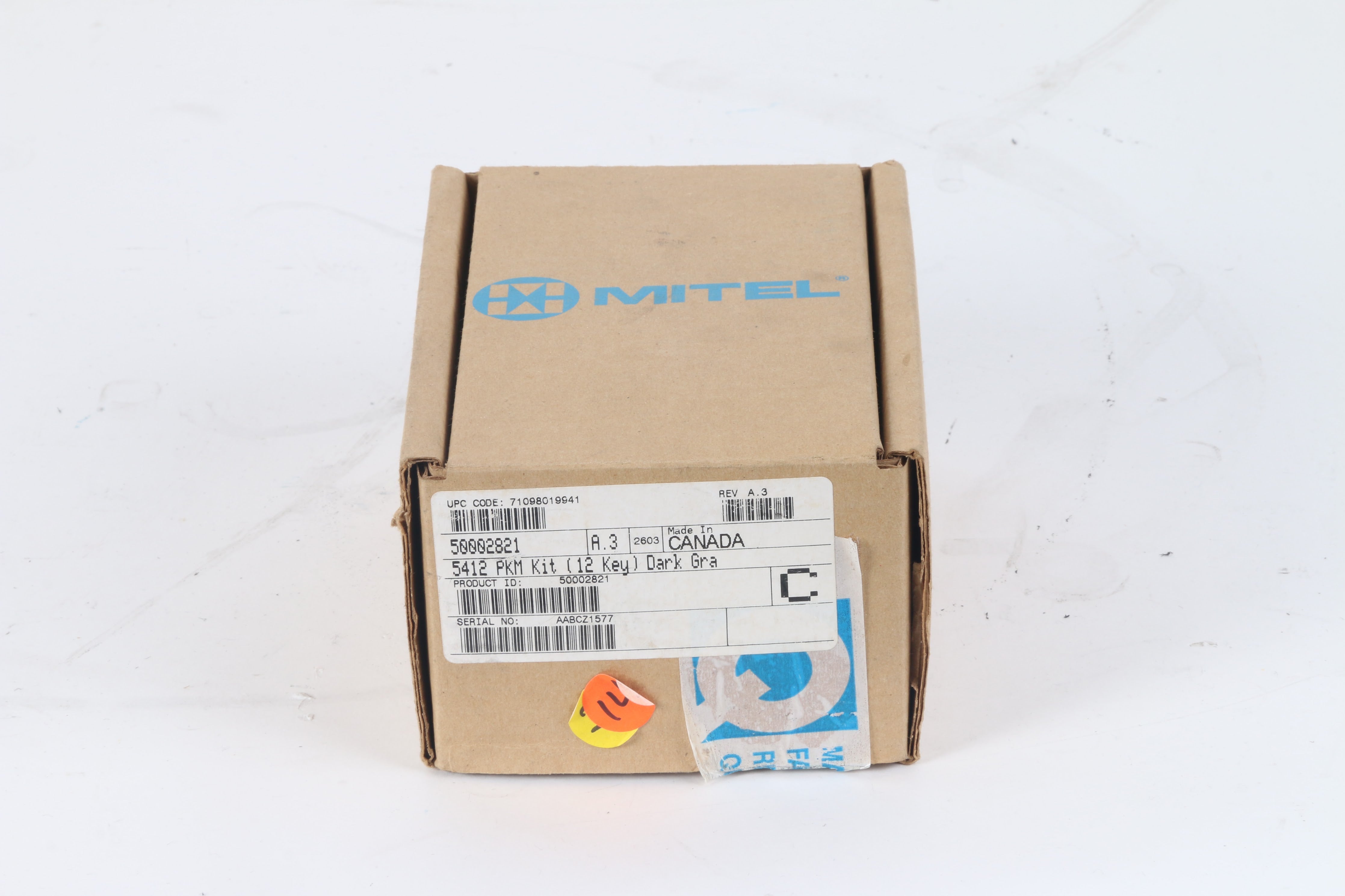 Mitel 5412 12-Key PKM Kit, Dark Grey 50002821 Rev. A.3 – NTC Tech