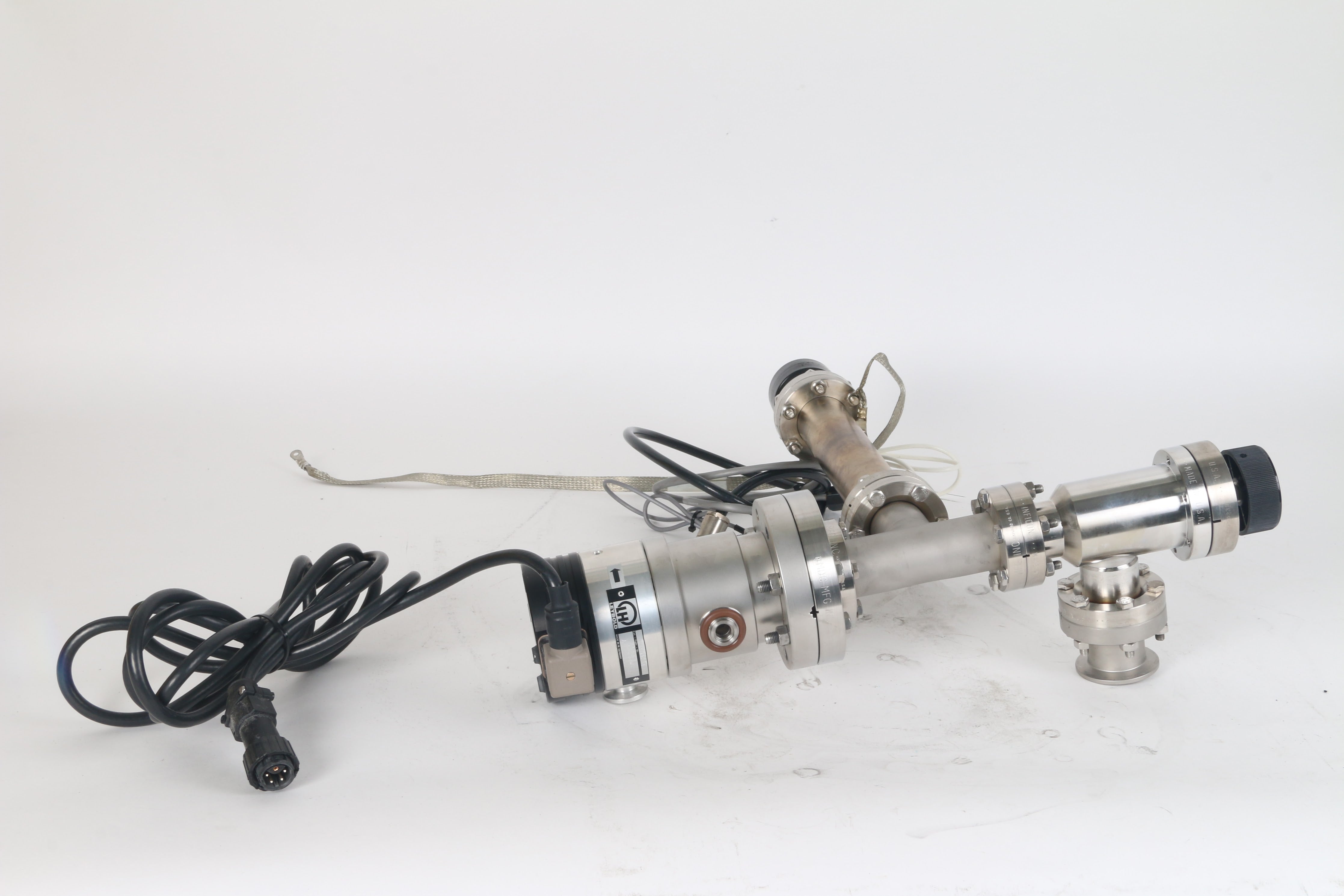 Leybold / Inficon Turbovac 51 W/ 019-101-G2 & IPC2A 900-005-G1 Con ...