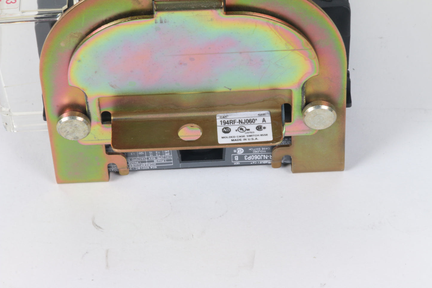 Allen-Bradley 194RF-NJ060*A Visible Blade Disconnect Switch, Series A ...