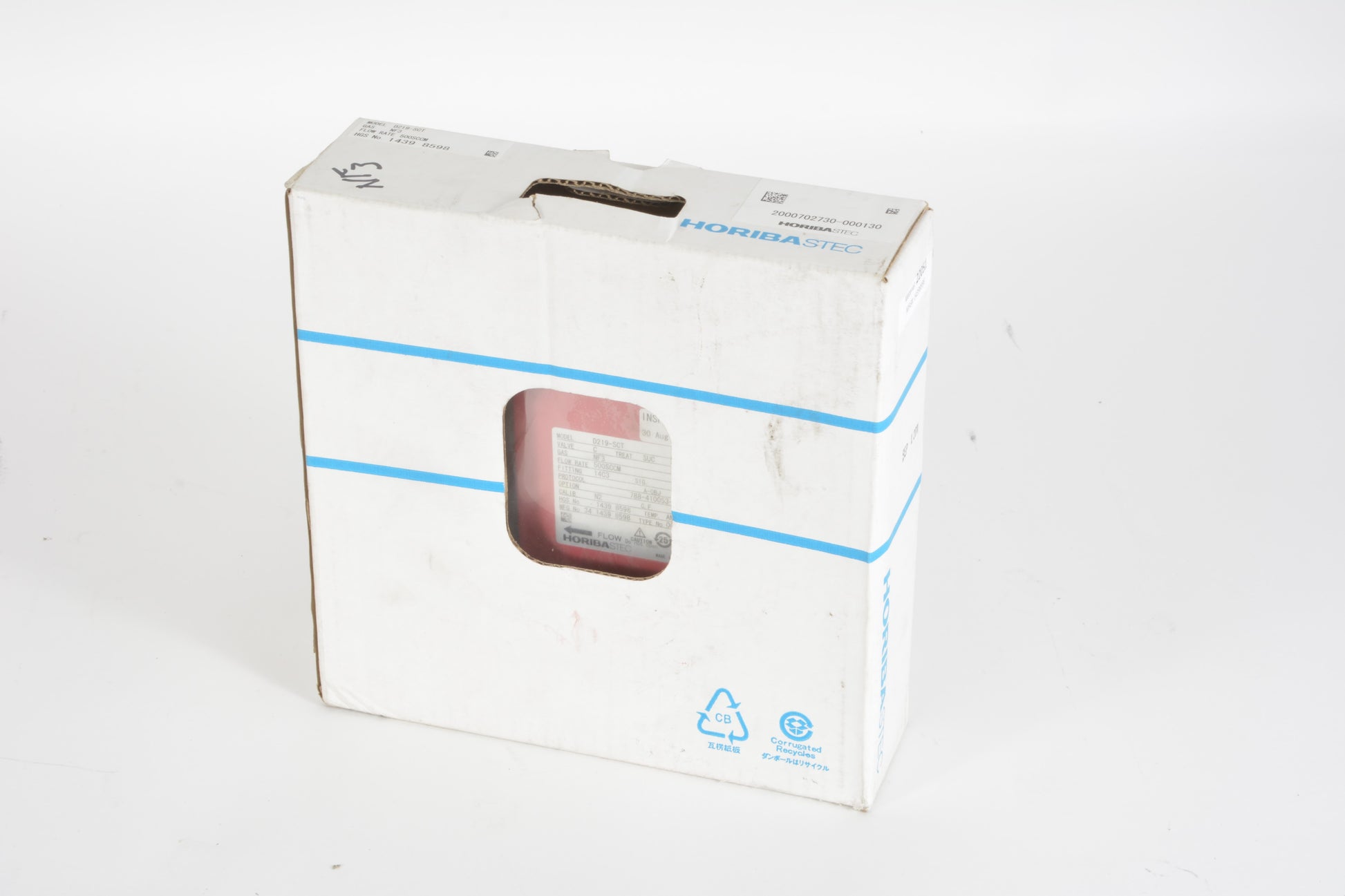 NEW Horiba STEC D219-SCT Mass Flow Controller NF3 500SCCM Devicenet ...