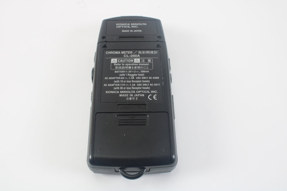 Konica Minolta CL-200A Chroma Meter With Lan Head - Fair Condition ...