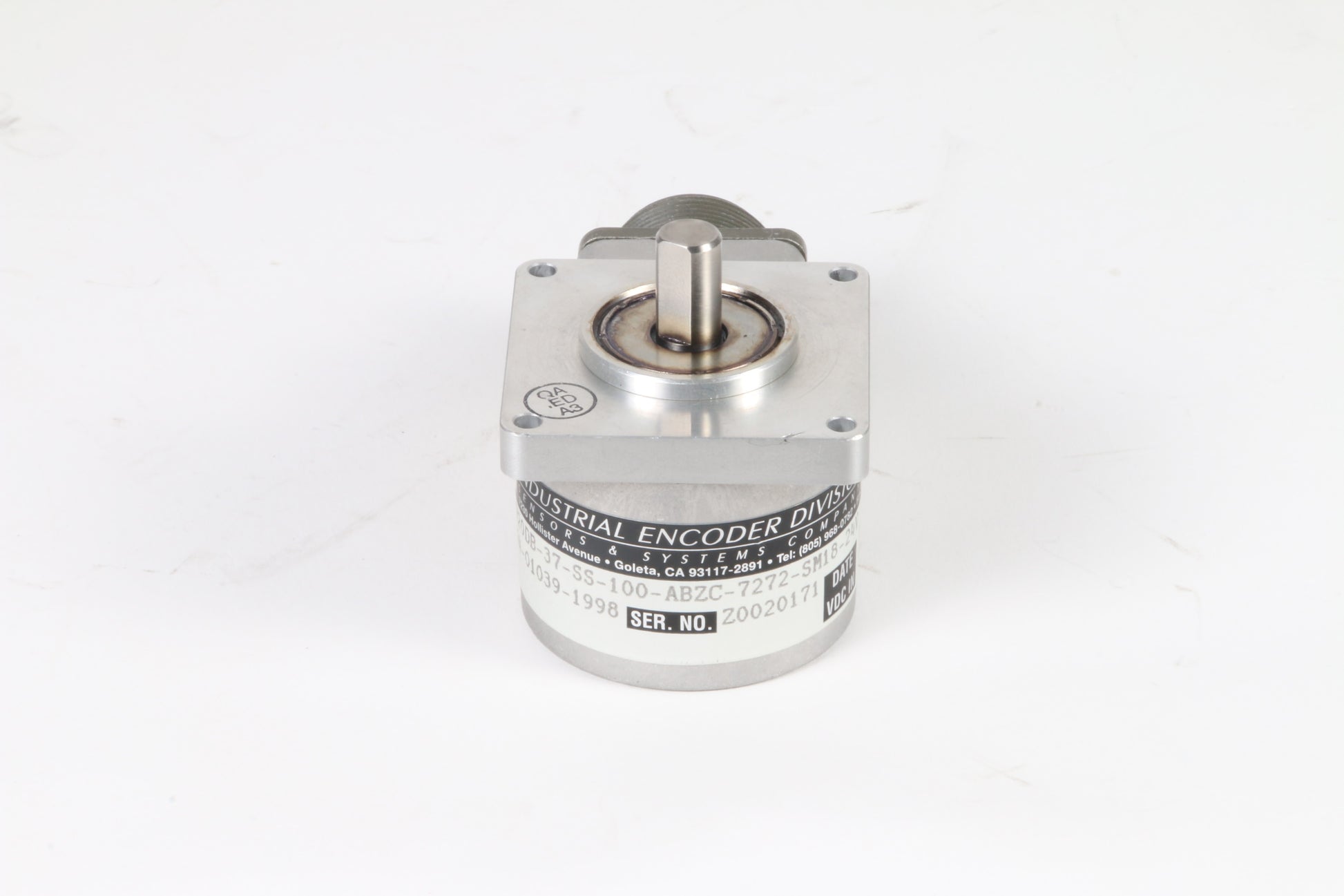 BEI XH20DB-37-SS-100-ABZC-7272-SM18-24V Encoder - 924-01039-1998 – NTC Tech