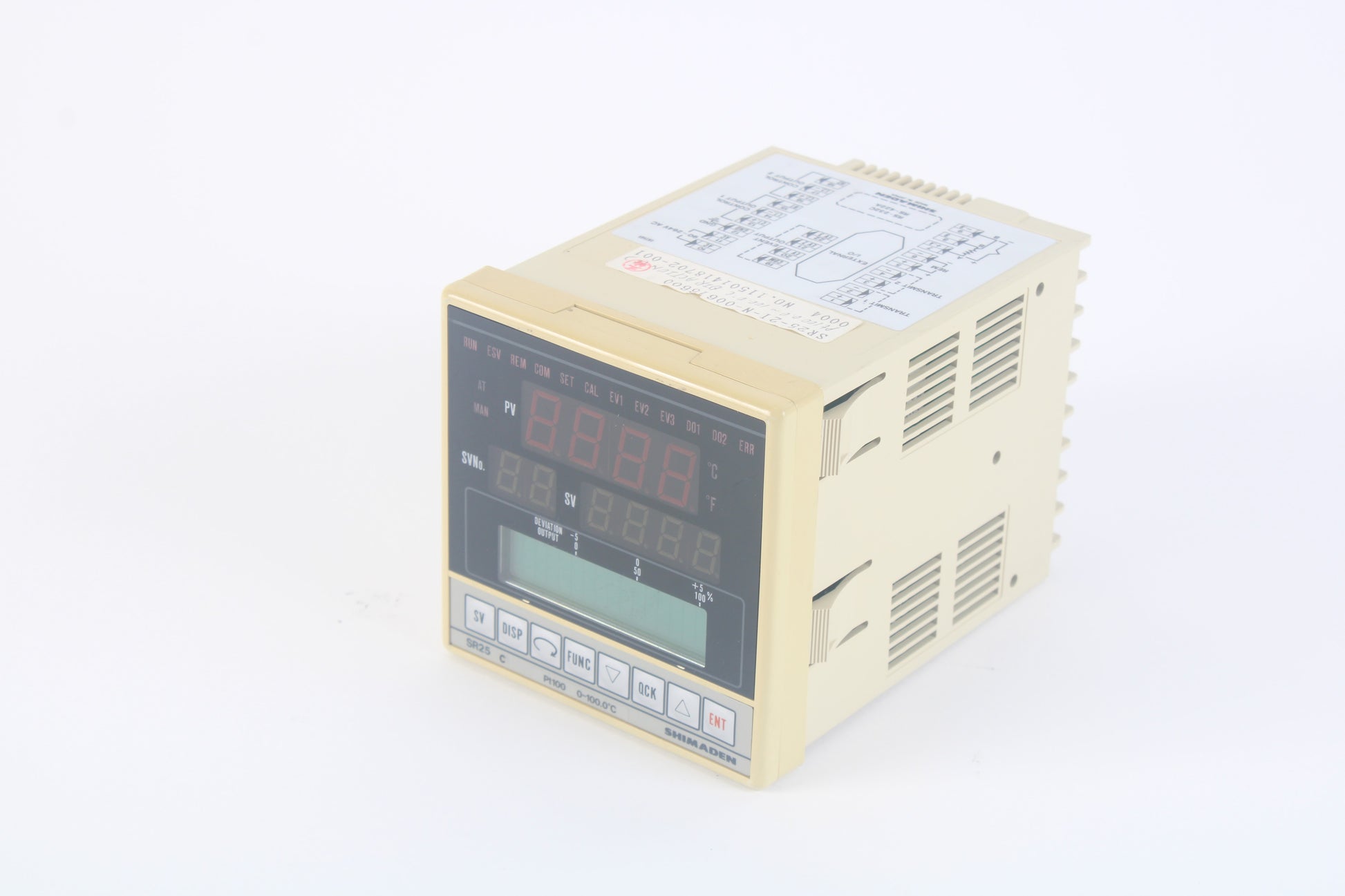 Shimaden SR25-2I-N-00616600 Temperature Controller – NTC Tech