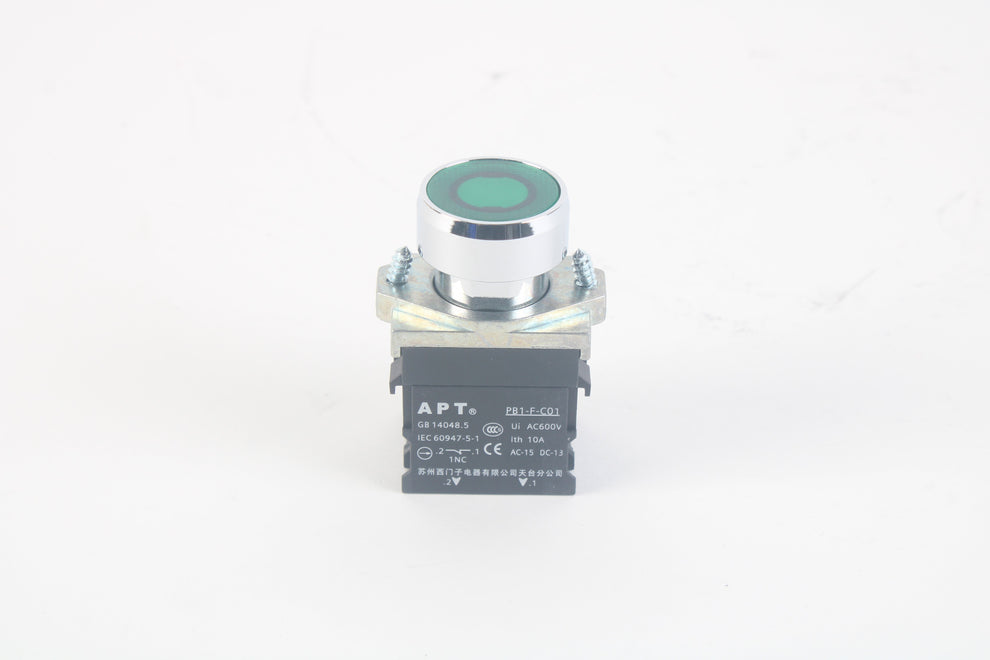 Siemens / APT PB1-F-C10 Push Button Switch Auxiliary (Green) - NEW ...