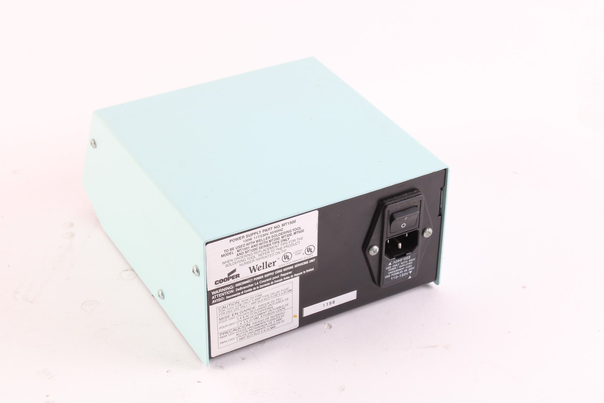 Weller MT1500 Micro Touch Plus Soldering Station – NTC Tech