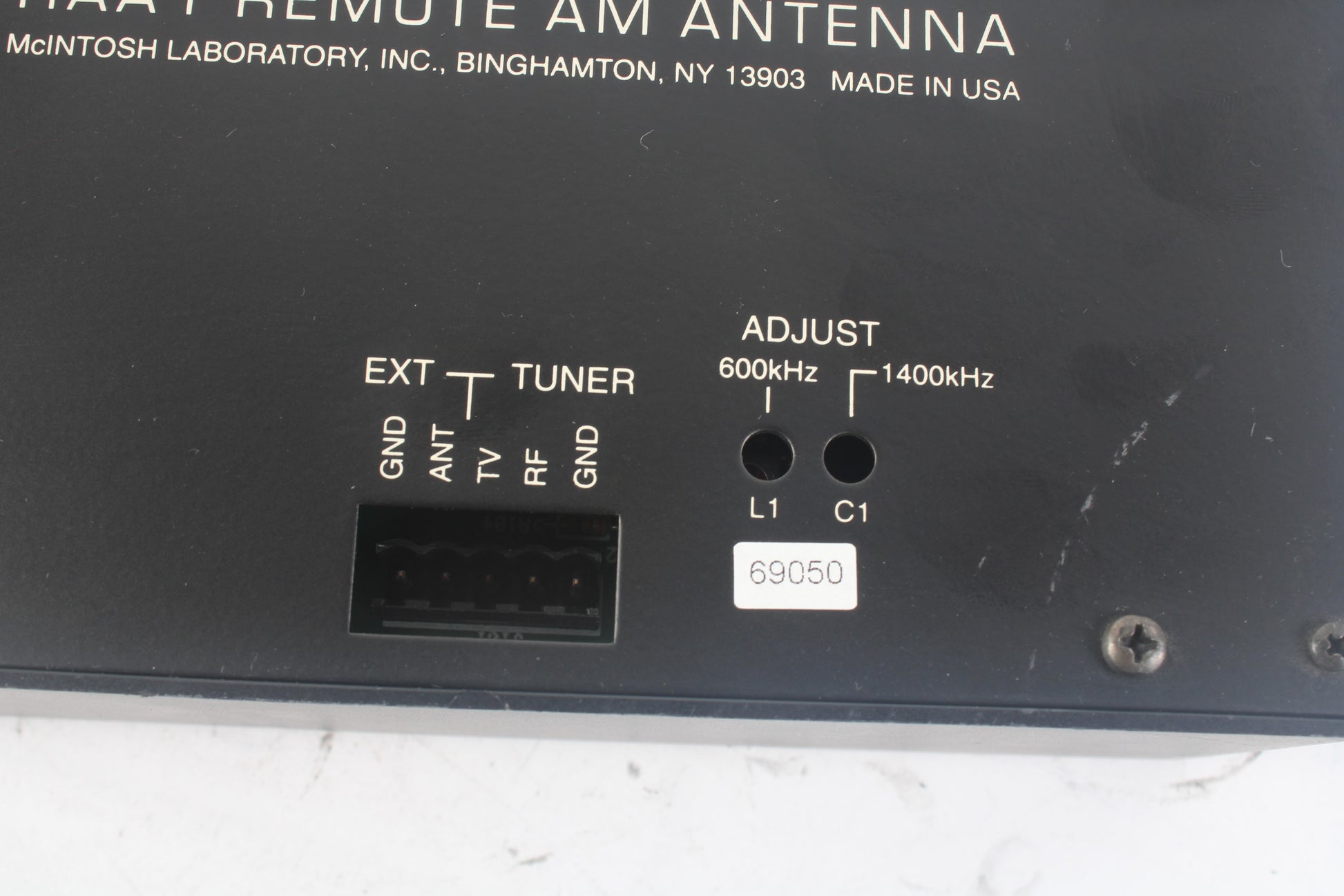 McIntosh RAA1 Remote AM Antenna - No Connector – NTC Tech