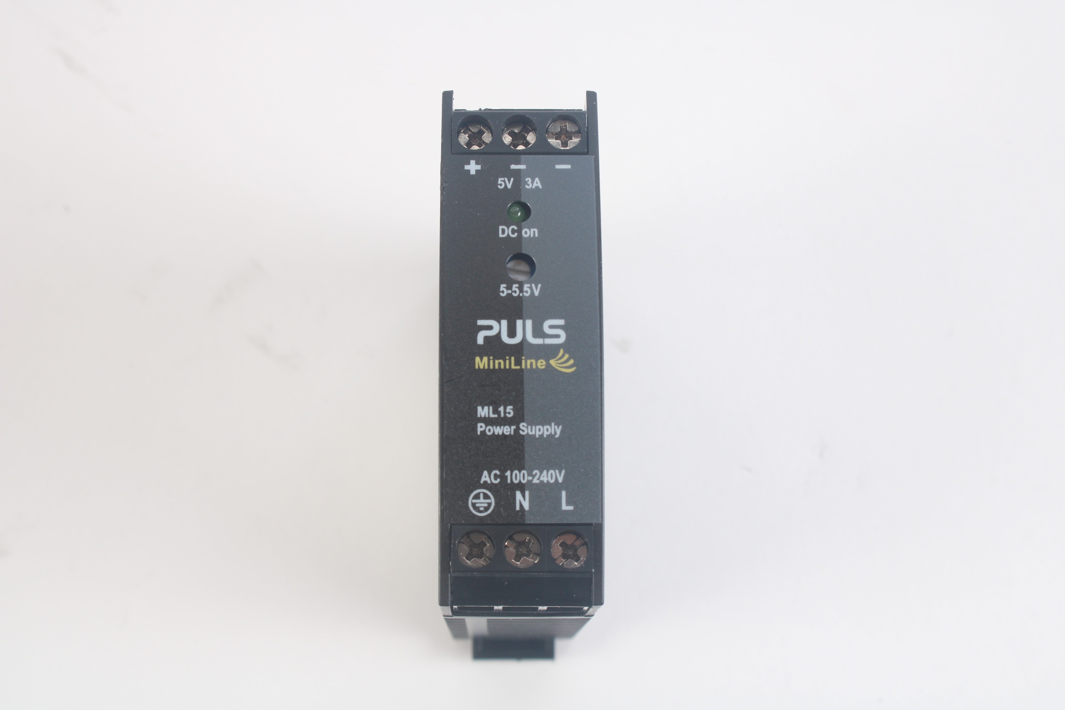 Puls ML15 DIN Rail Miniline Power Supply 5-5 5V; 3A / DC 1.3A for 1-Ph ...