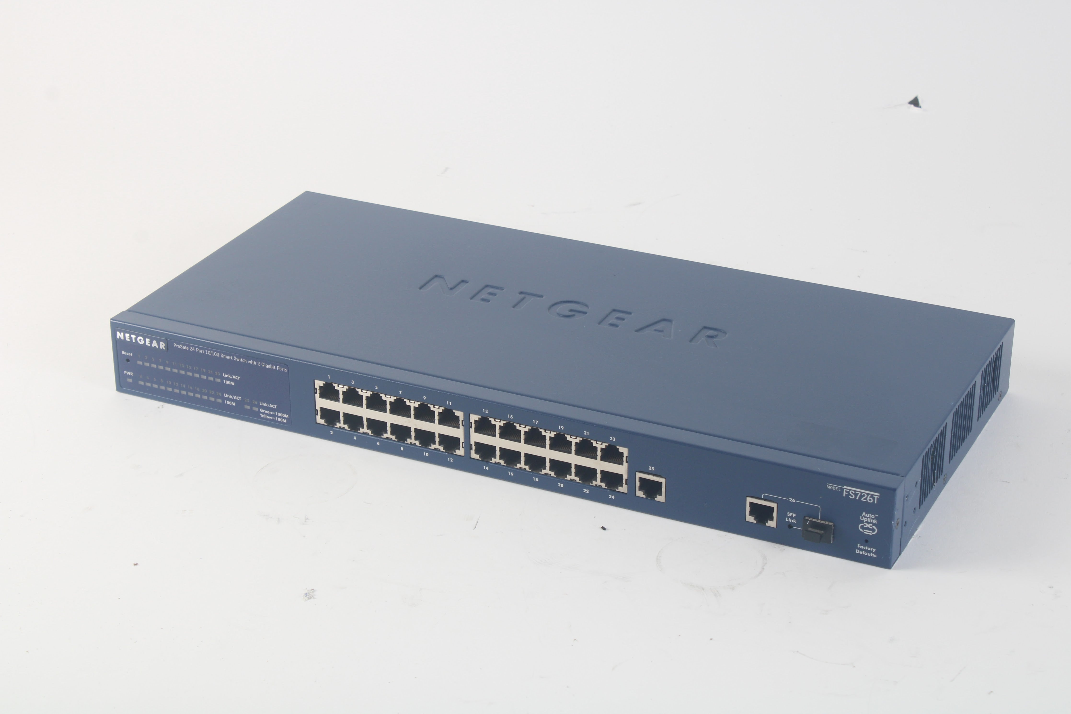 Netgear FS726TP ProSafe 24 Port 10/100 Smart Switch – NTC Tech