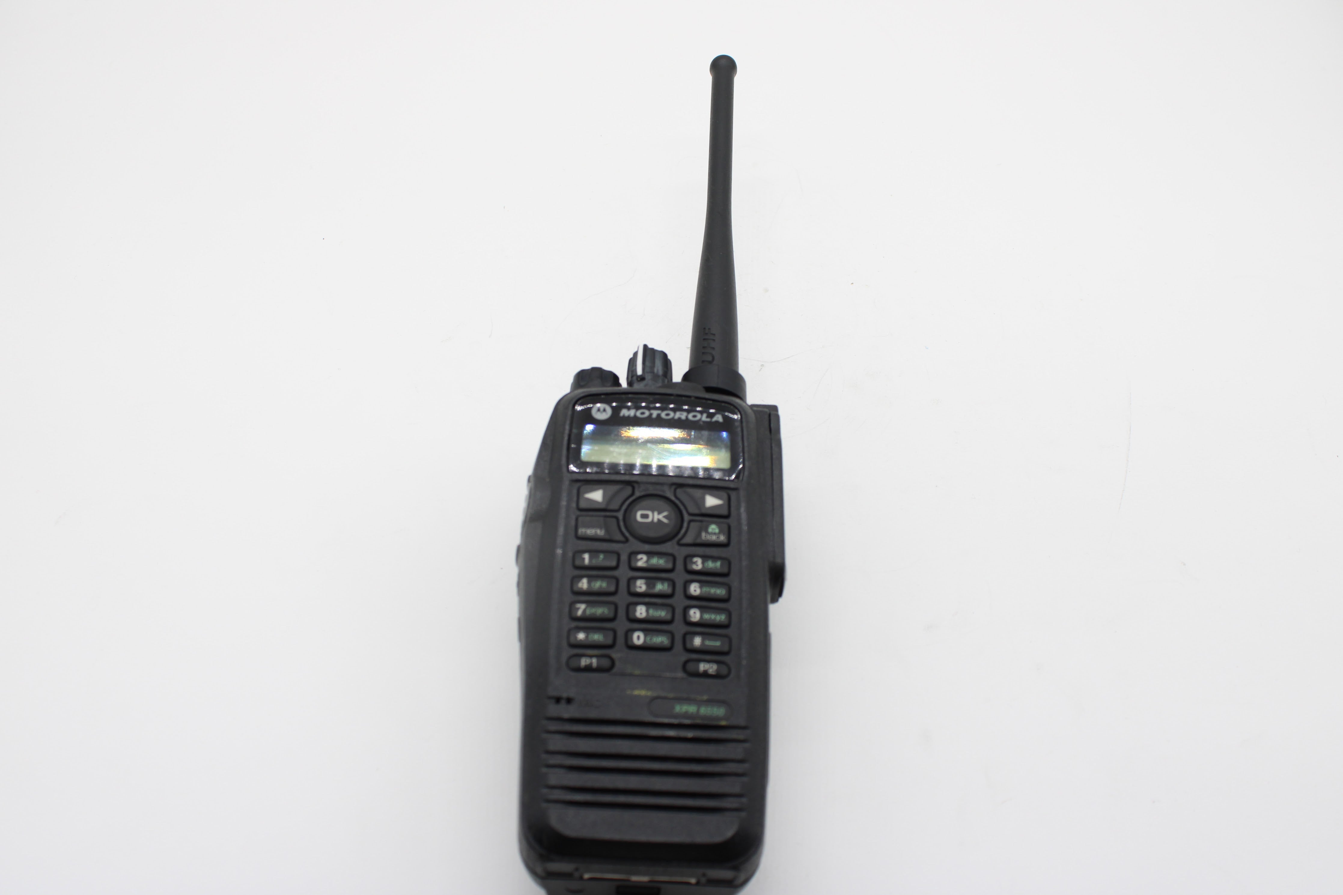 Motorola XPR 6550 Two-Way Radio AAH55TDH9LA1AN W/ Battery, Antenna, Be ...