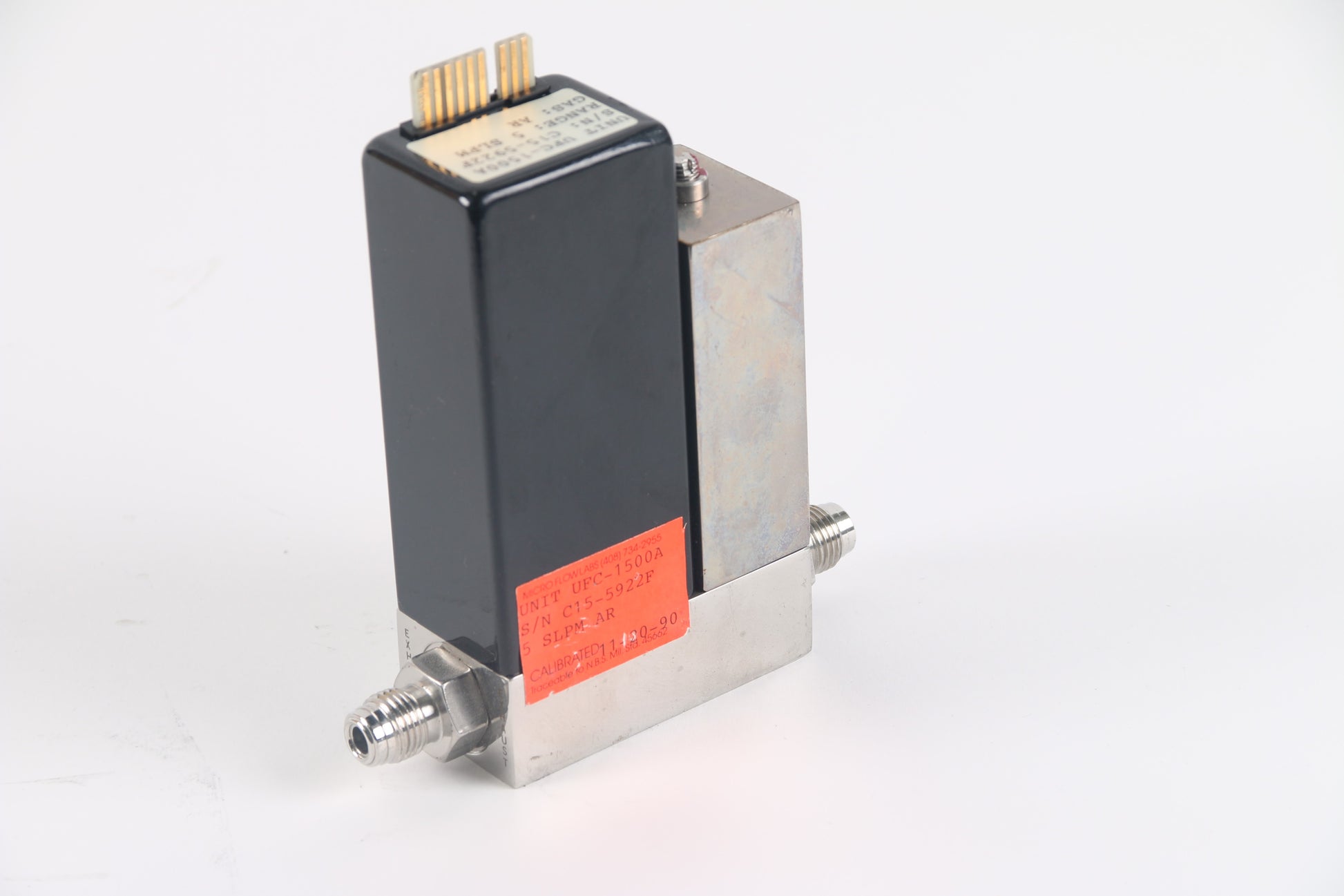 Unit Instruments UFC-1500A Gas: AR 5 SLPM Mass Flow Controller Range 5 ...