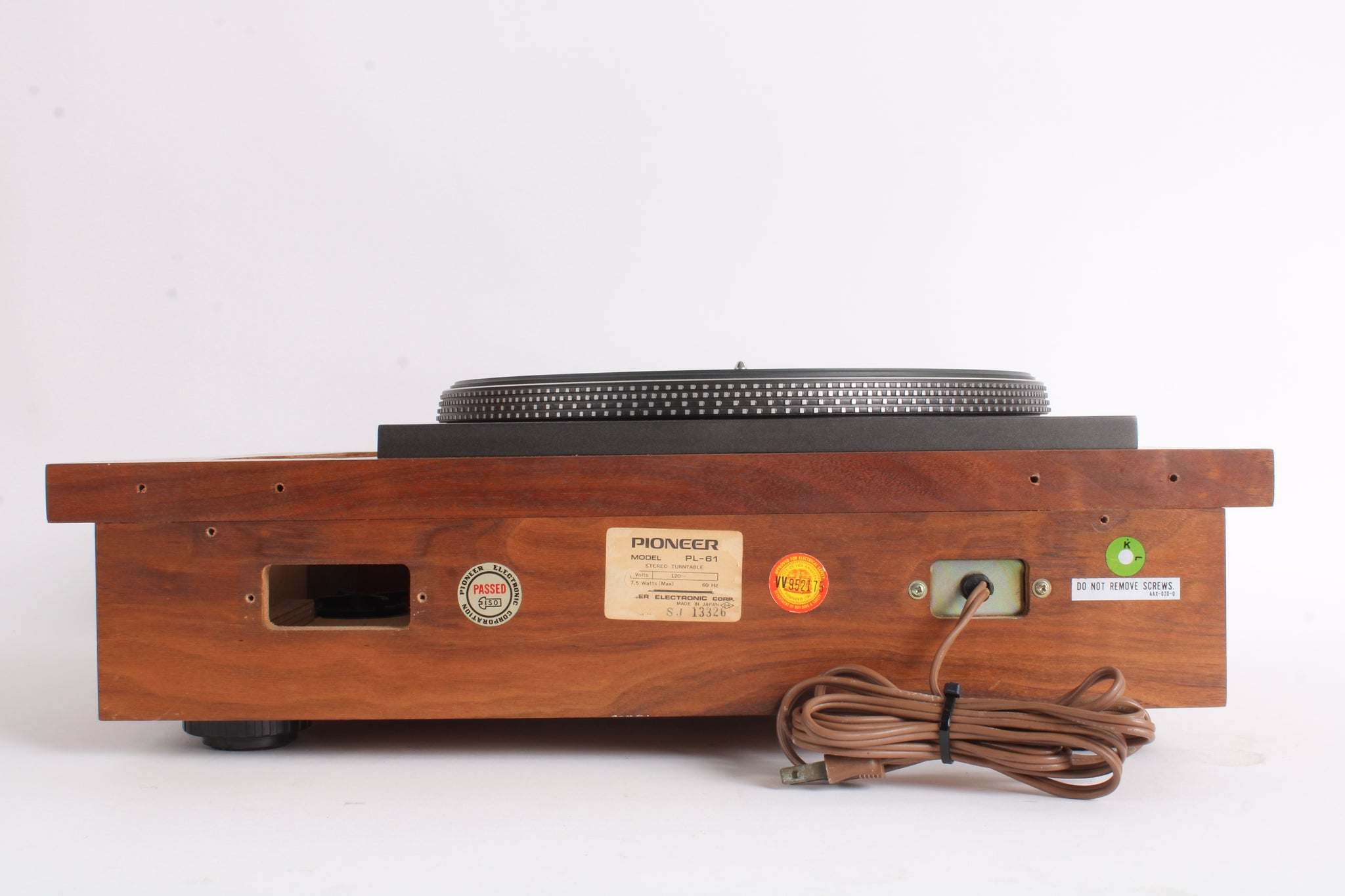 Pioneer PL-61 Turntable Record Player - AS IS – NTC Tech