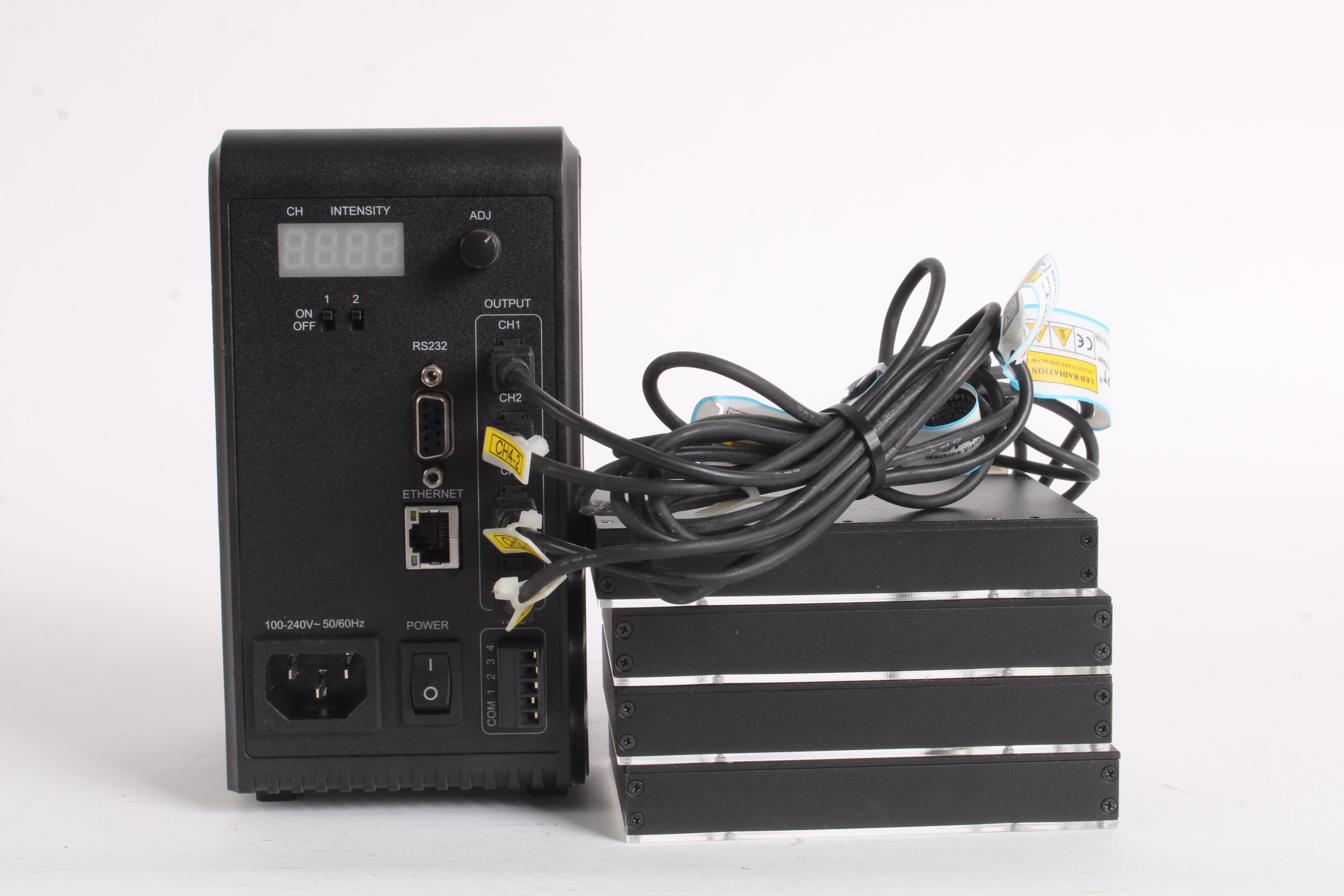Opt Machine Vision OPT-DCA24E-4 Controller With 4x OPT-FPT12080-W LED ...