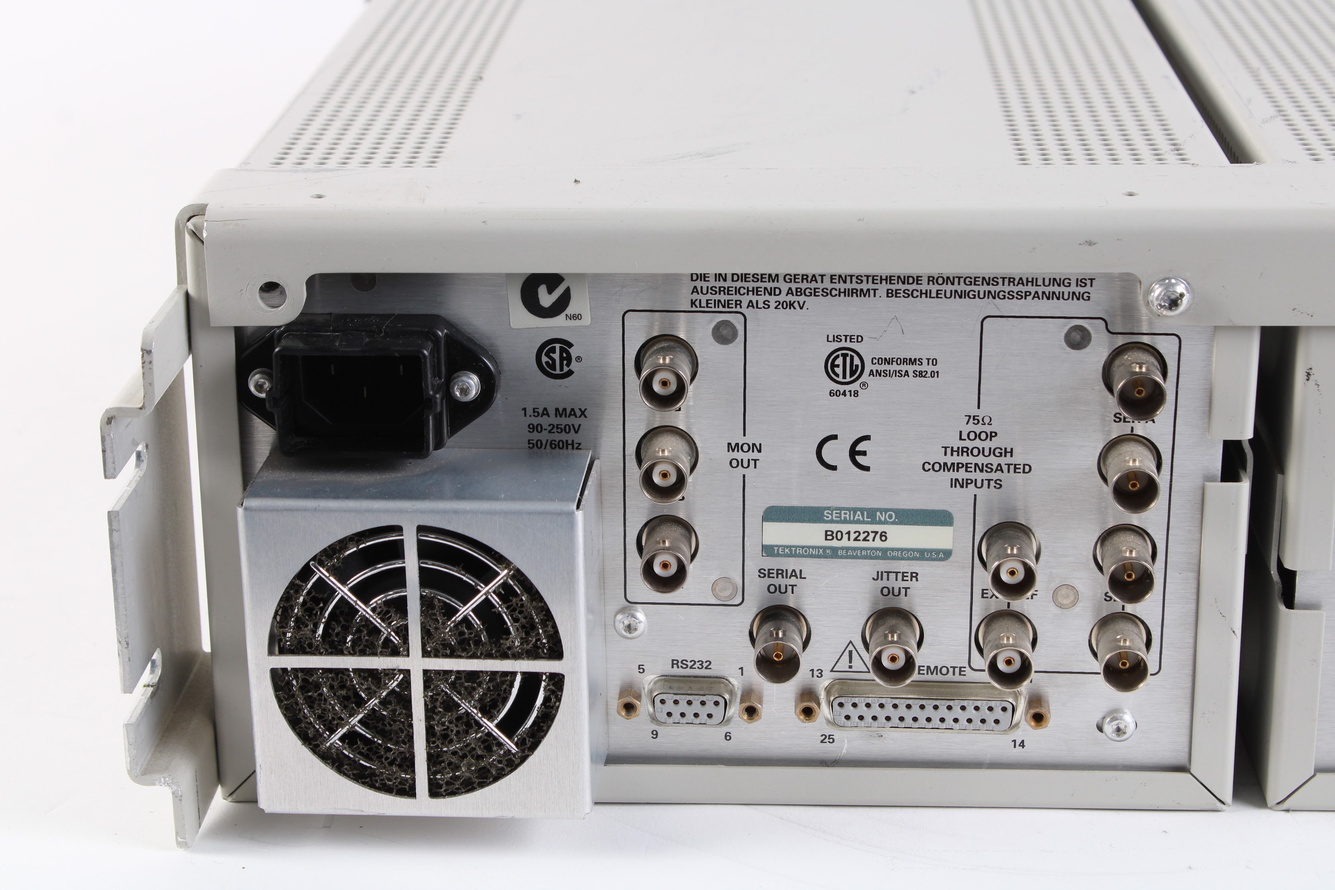 Tektronix Wfm 300a Component Composite Waveform Monitor Wfm 601m Seria Ntc Tech