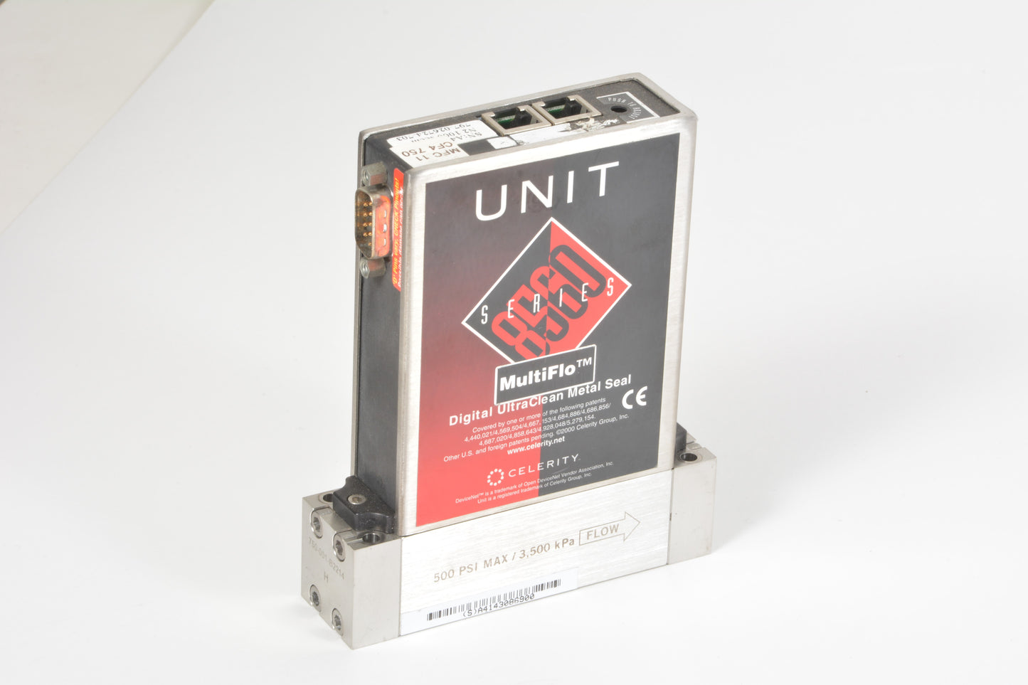 Celerity Unit MultiFlo N2 1000sccm Digital Mass Flow Controller – NTC Tech