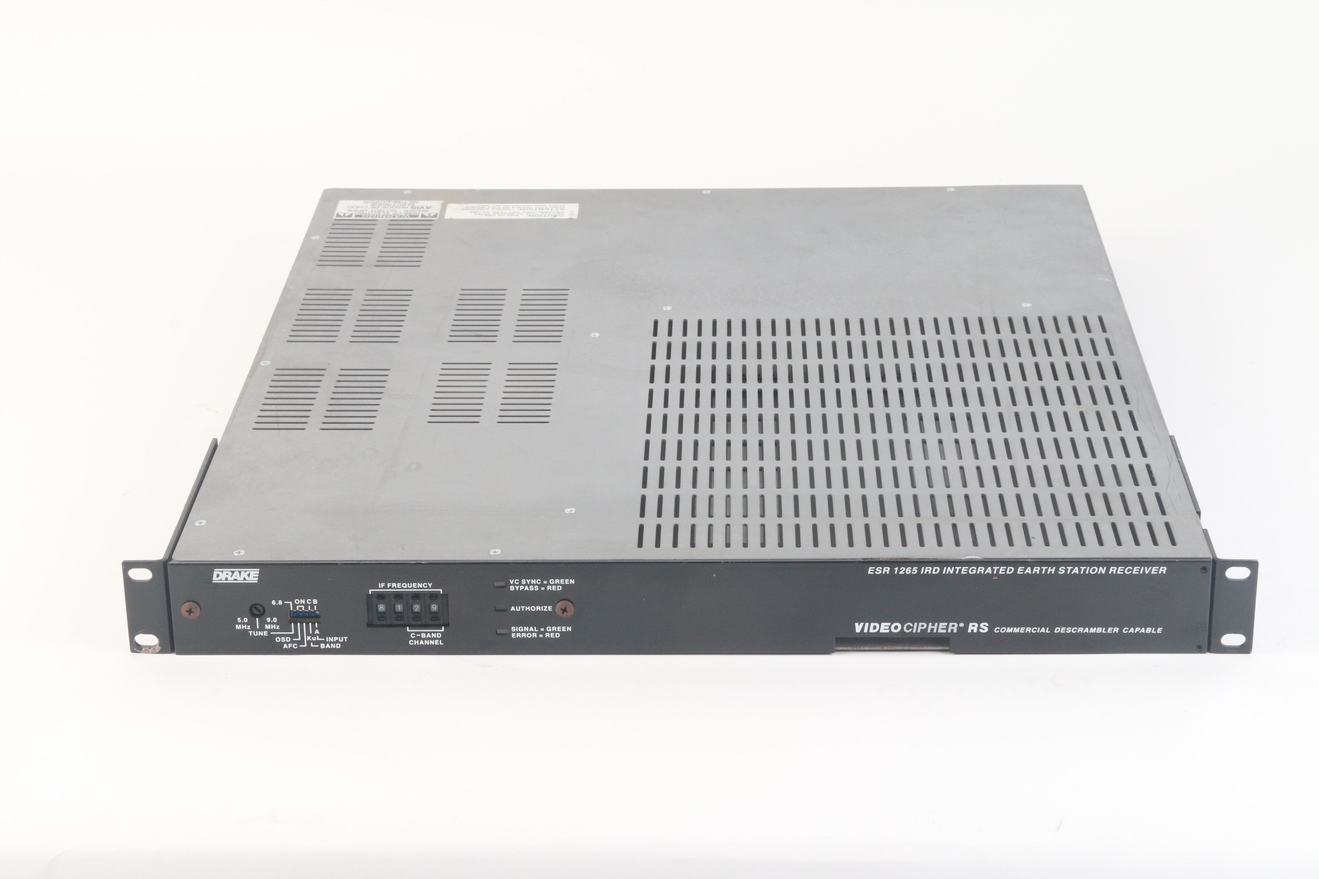 Drake ESR 1265 IRD Integrated Earth Station Receiver – NTC Tech