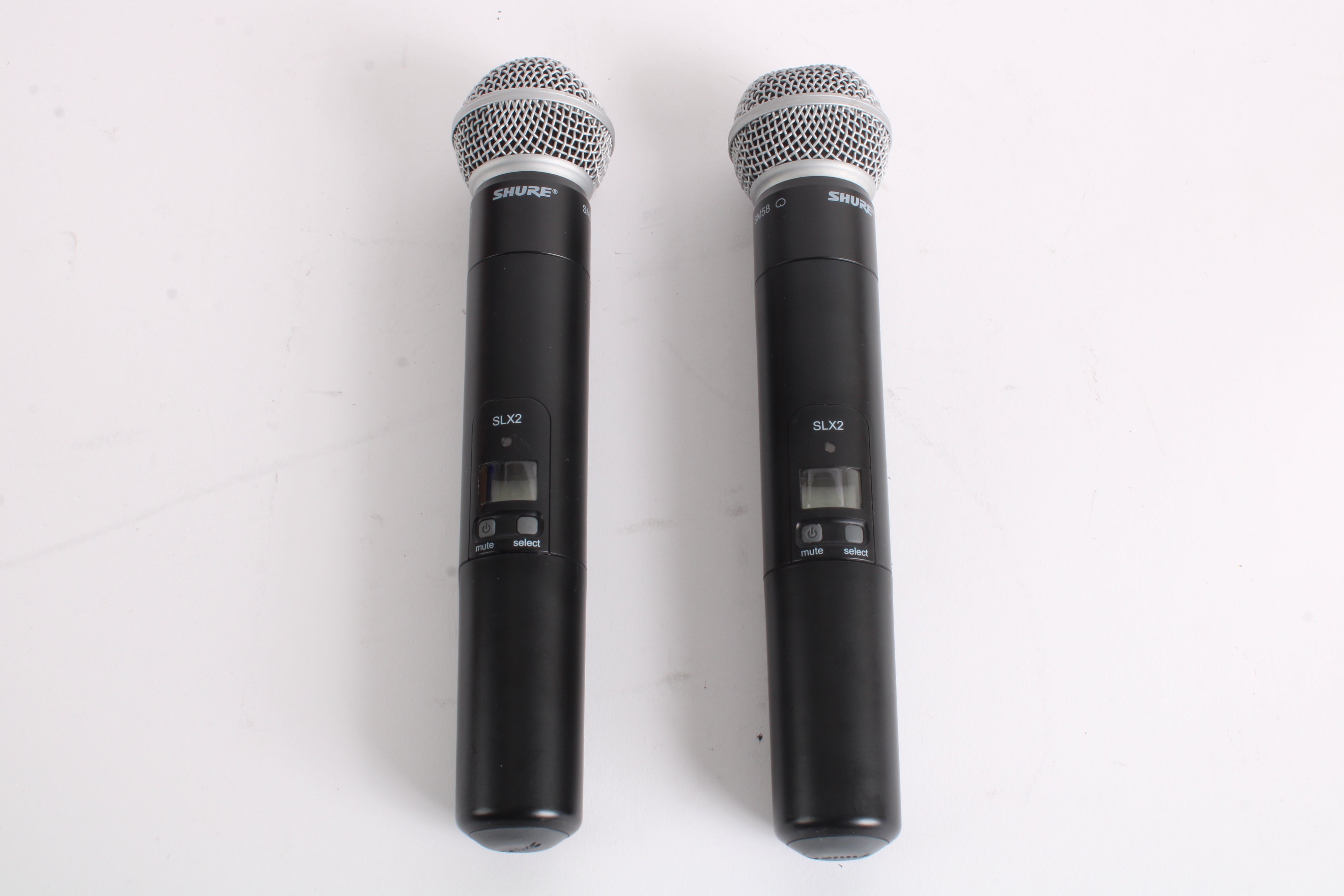 Shure SM 58 SLX2-G5 494-518Mhz Professional Wireless Microphone Lot of ...