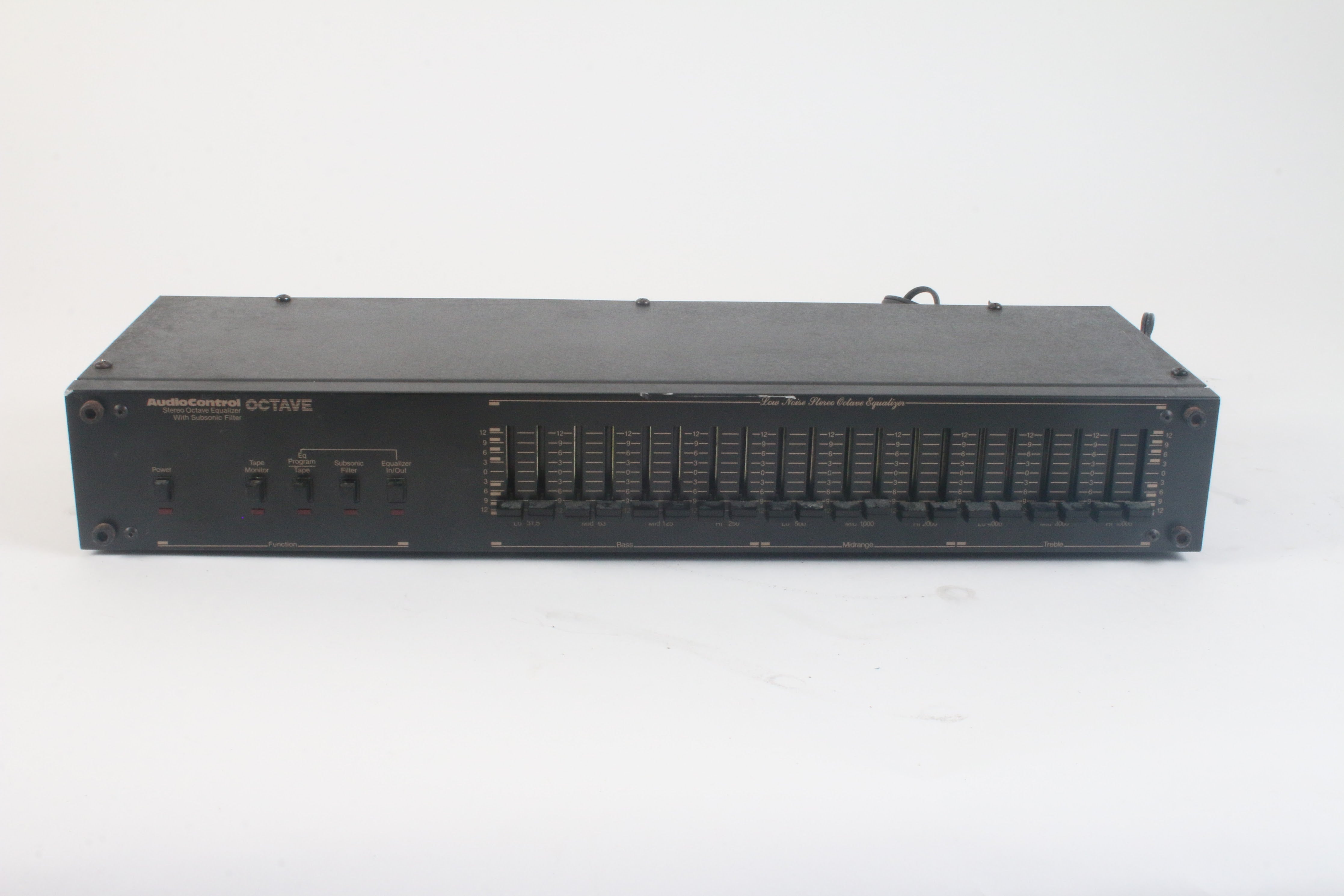 Audio Control The Octave Stereo Octave Equalizer with Subsonic Filter ...