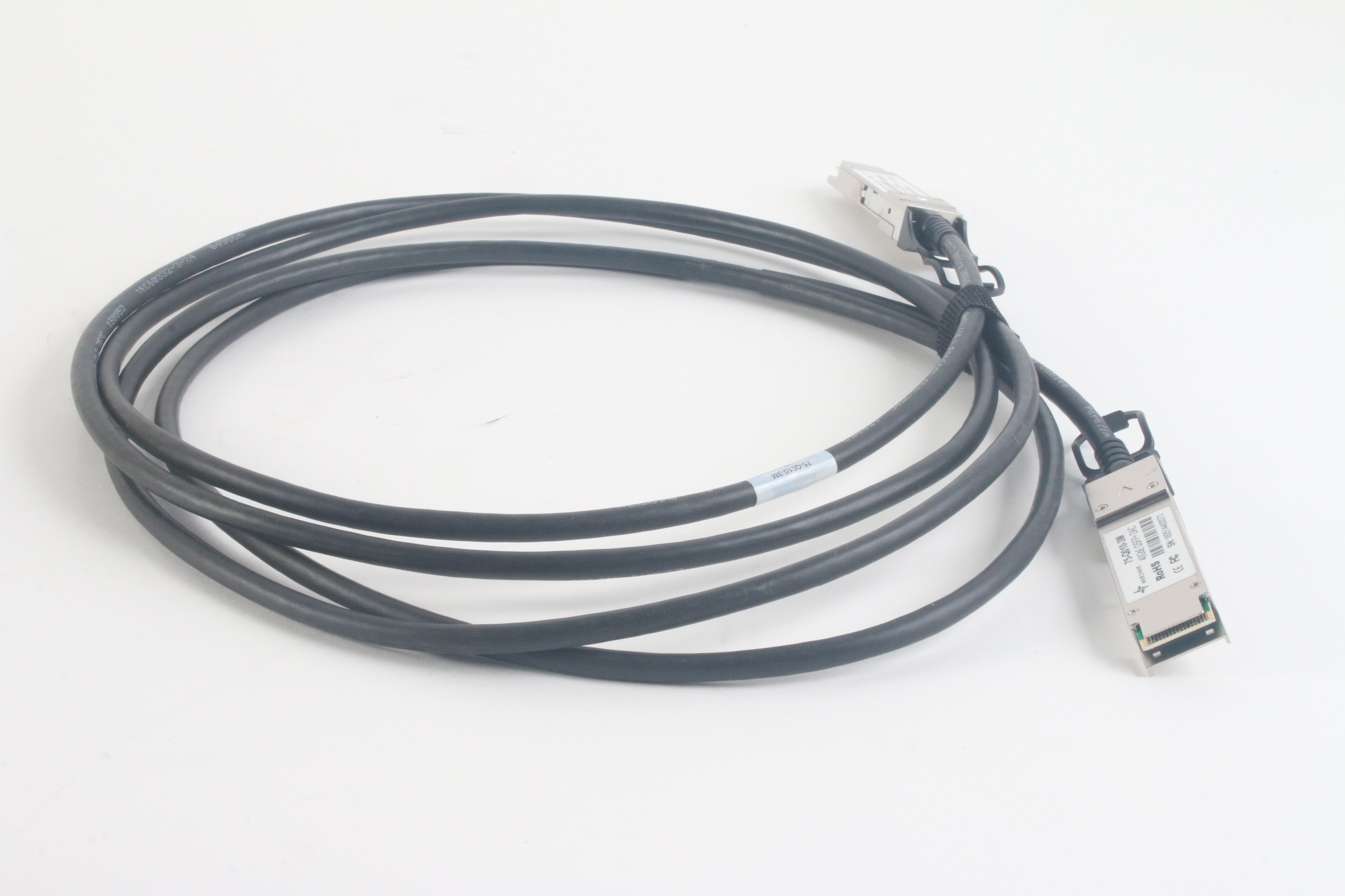 Copper DAC 75-Q010-3M 40GbE QSFP+DAC Wave 2 Wave Cable – NTC Tech