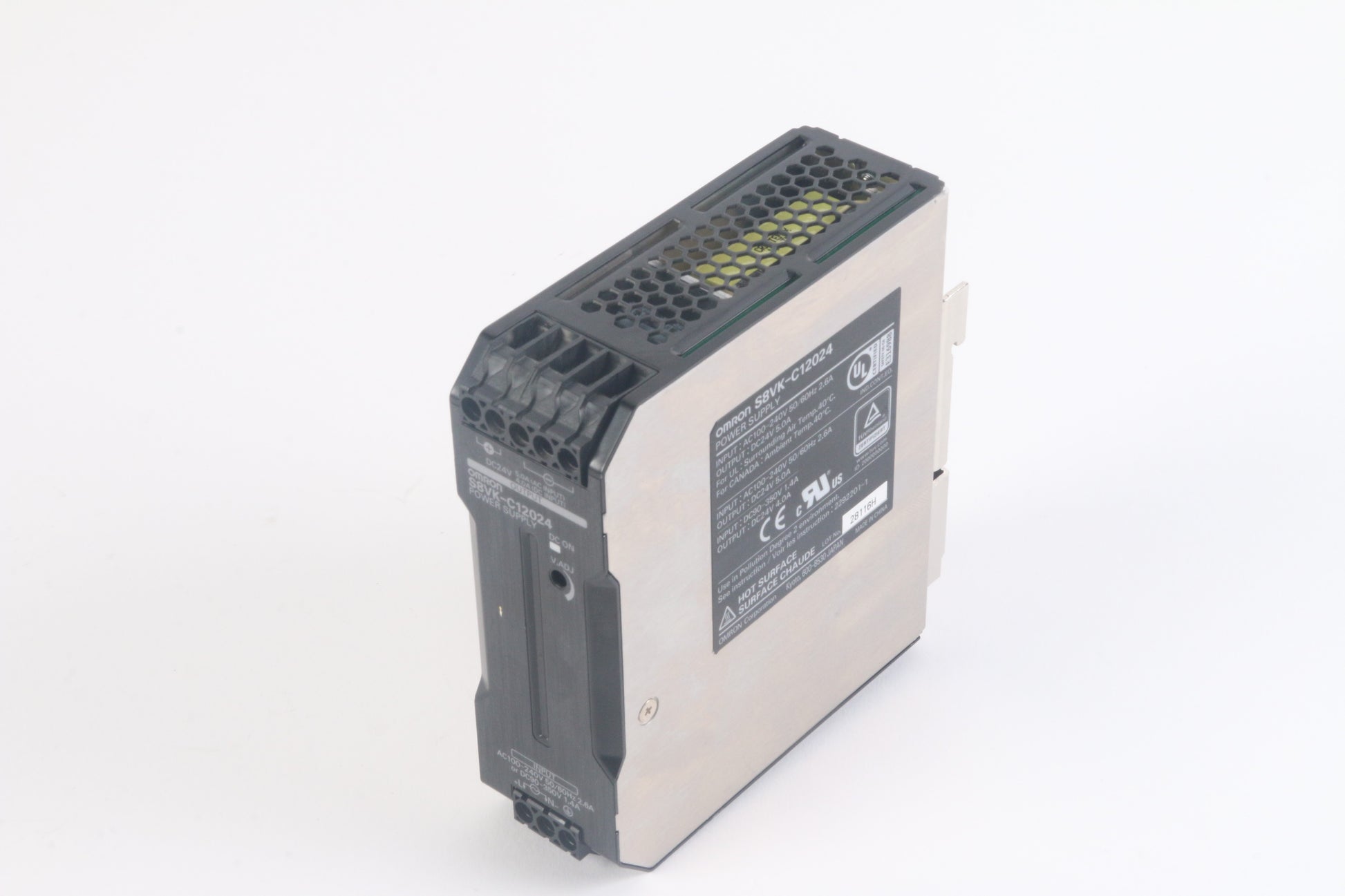 Omron Automation and Safety S8VK-C12024 Switching Power Supply DIN Rai ...