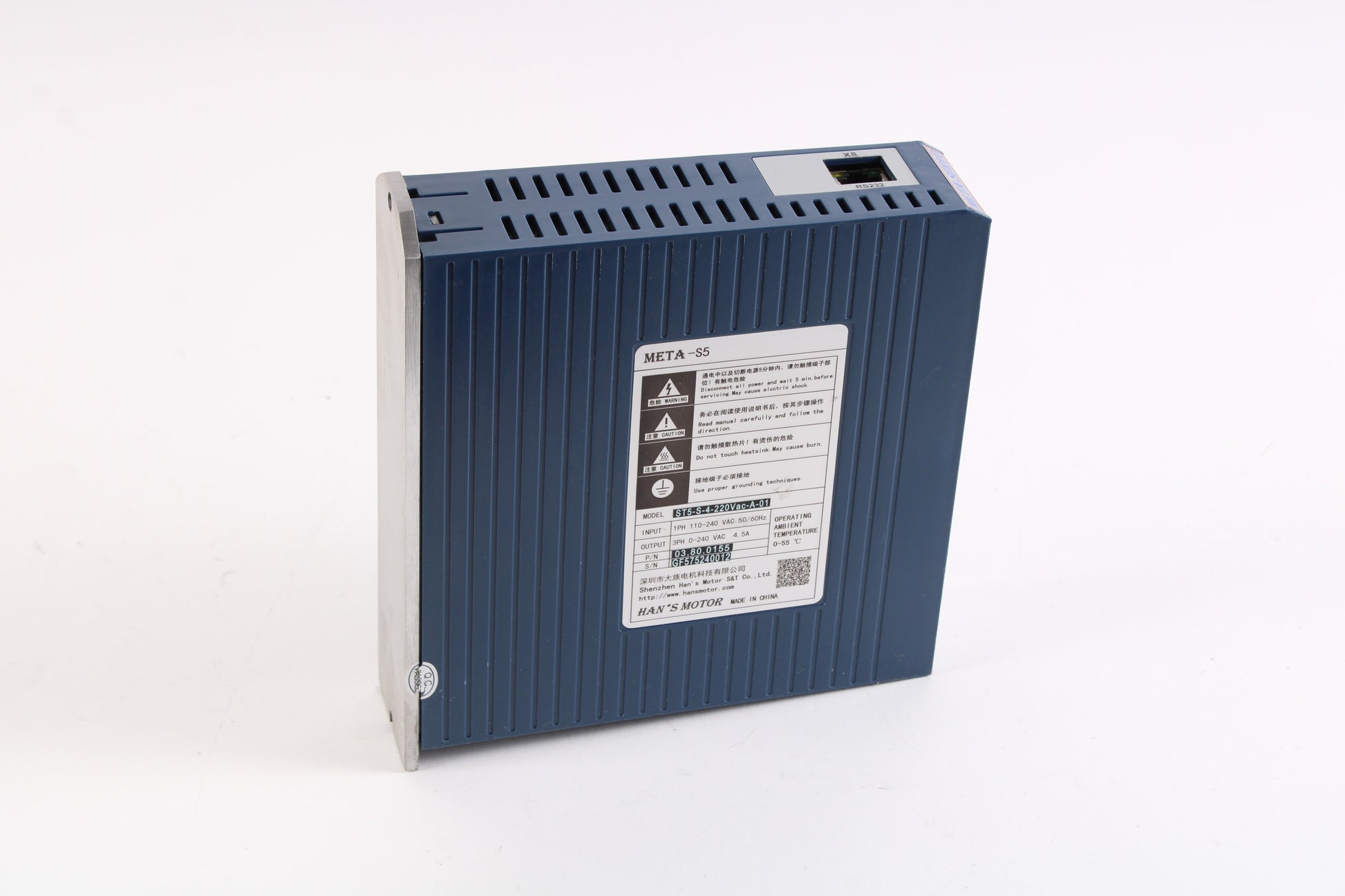 Hans Motor Meta-S5 ST5-S-4-220Vac-A01 Meta Servo – NTC Tech