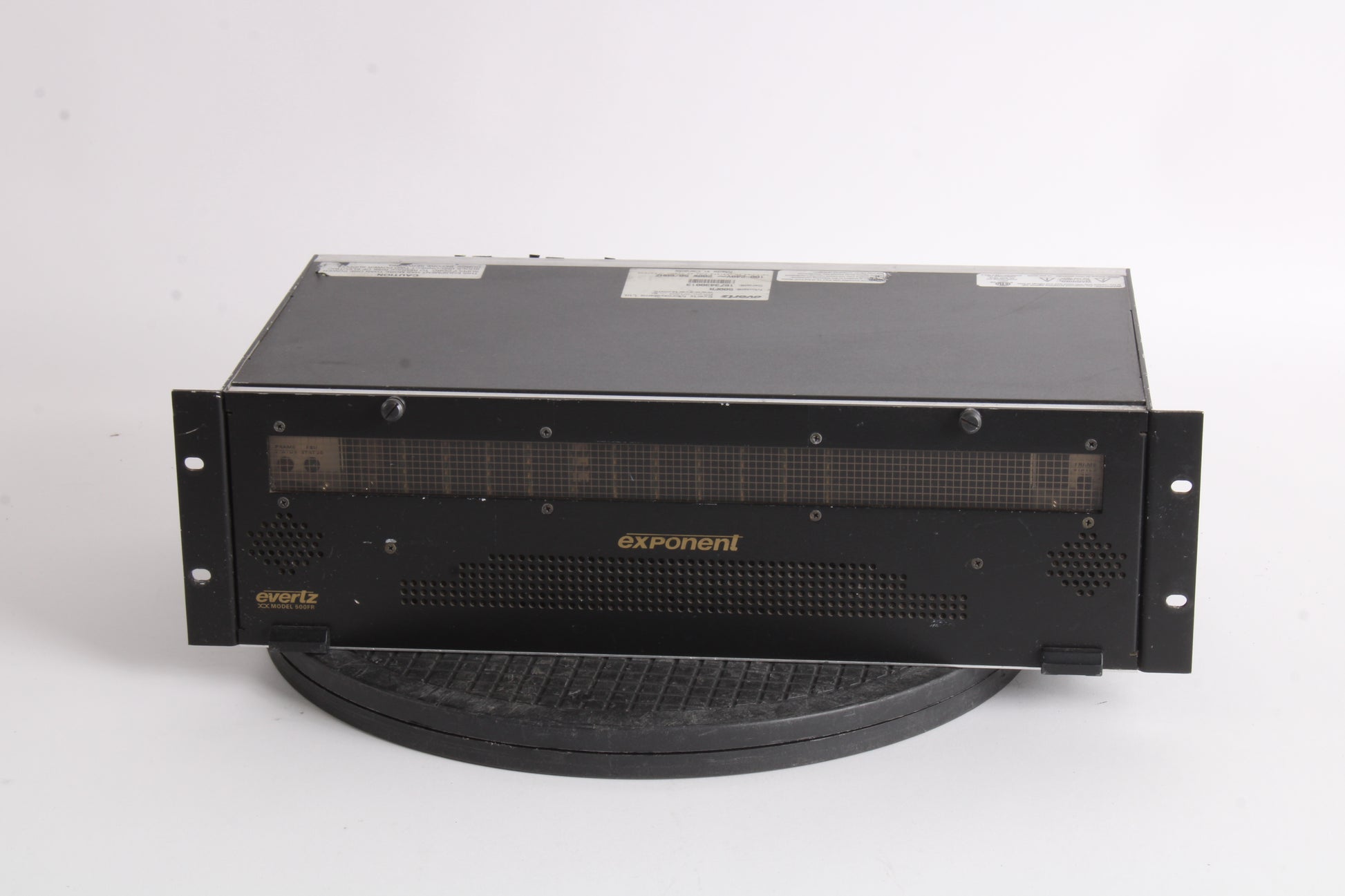 Evertz 500FR Exponent High Density Distribution Frame With 12x Cards ...