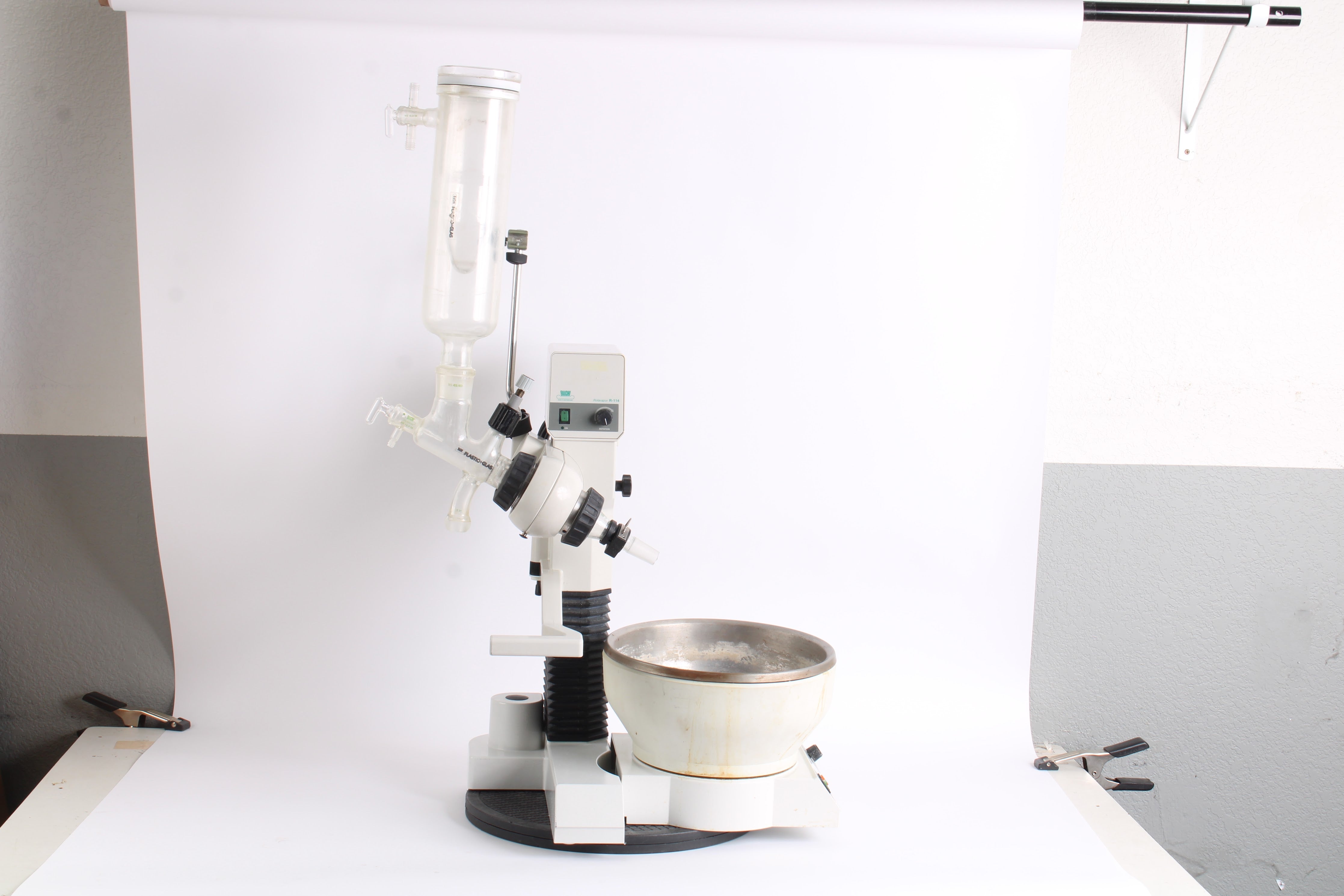 Buchi R-114 Rotavapor System With Buchi B-480 Heating Bath, Cold Trap ...