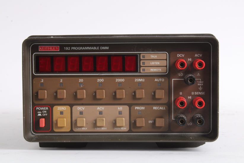 Keithley 192 Programmable DMM Digital Multimeter - Fair Condition – NTC ...