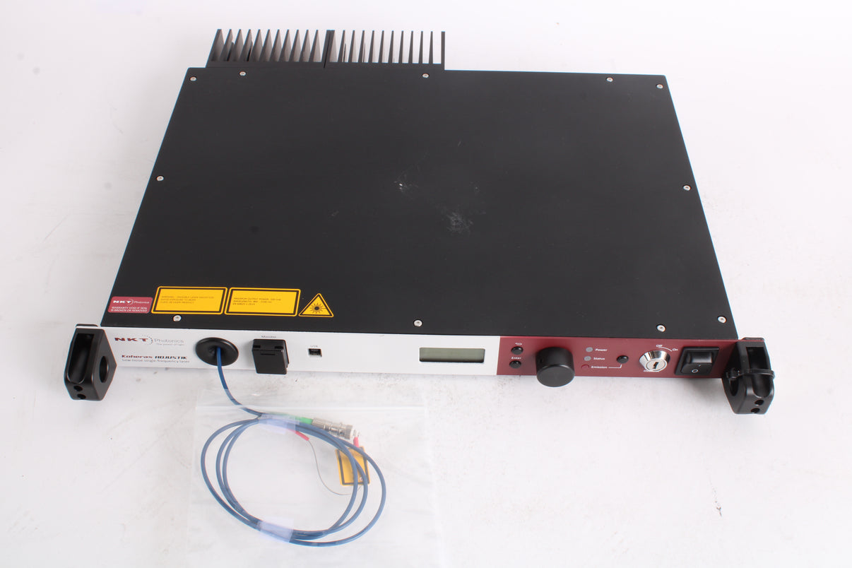NKT Photonics Koheras ADJUSTIK Y10 PM FM 10mW Laser Source With Key – NTC Tech