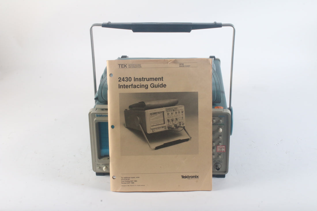 Tektronix 2430 2-Channel Digital Oscilloscope - AS IS – NTC Tech