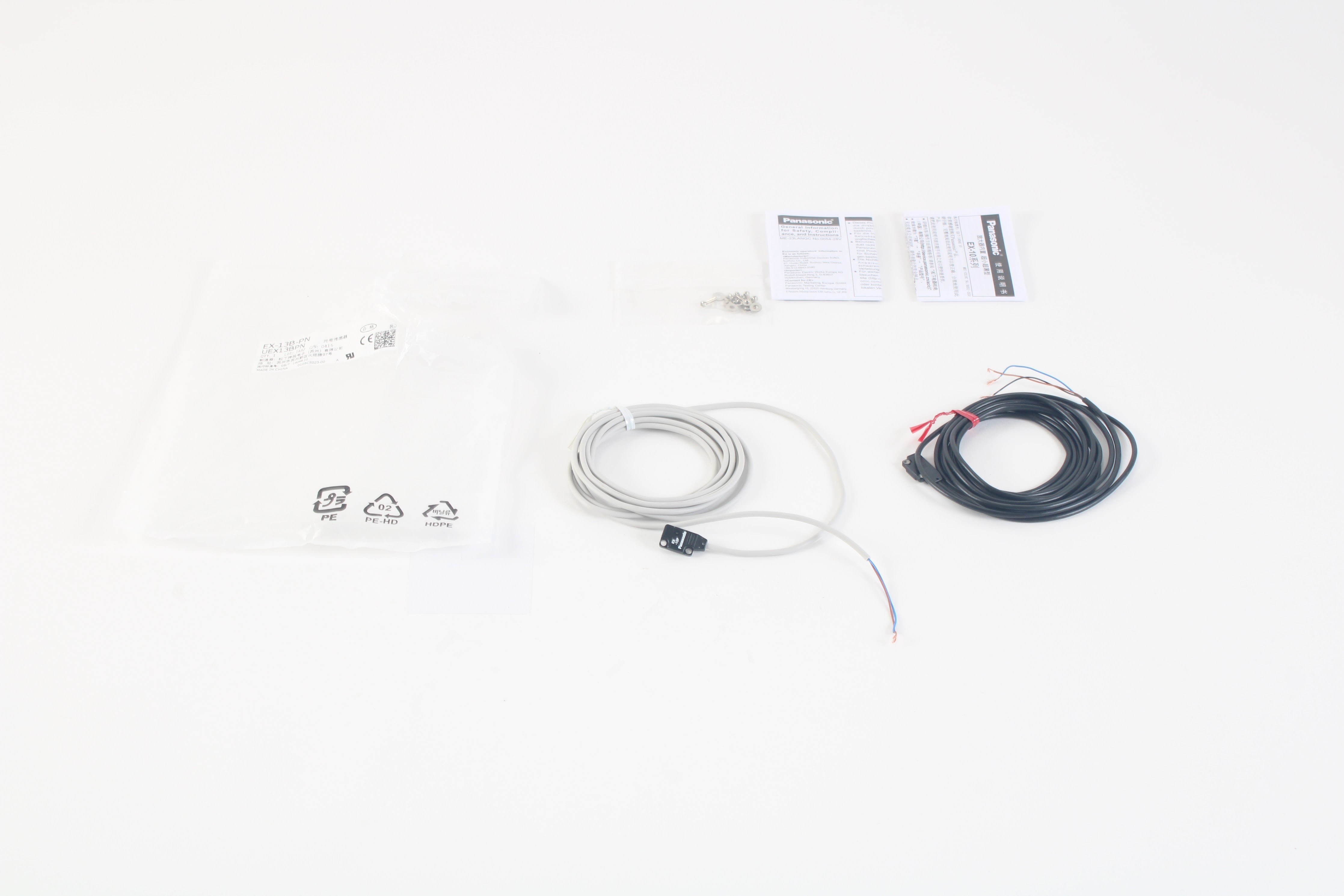 Panasonic EX-13B-PN UEX13BPN Slim Photoelectric Switch Thru-Beam Front ...