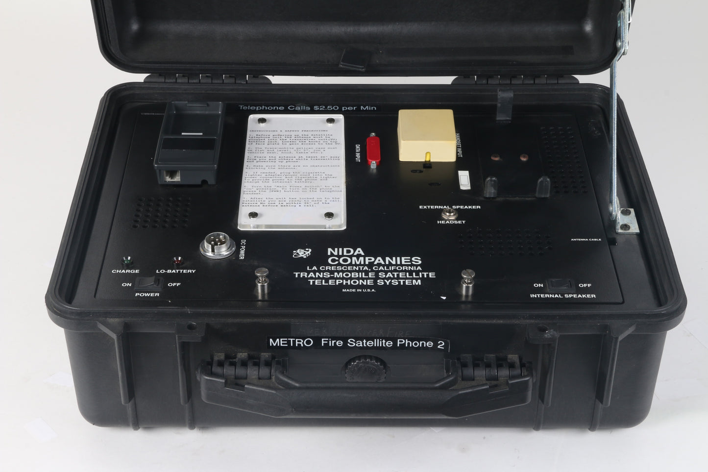 Nida Companies Trans-Mobile Satellite Telephone System – NTC Tech