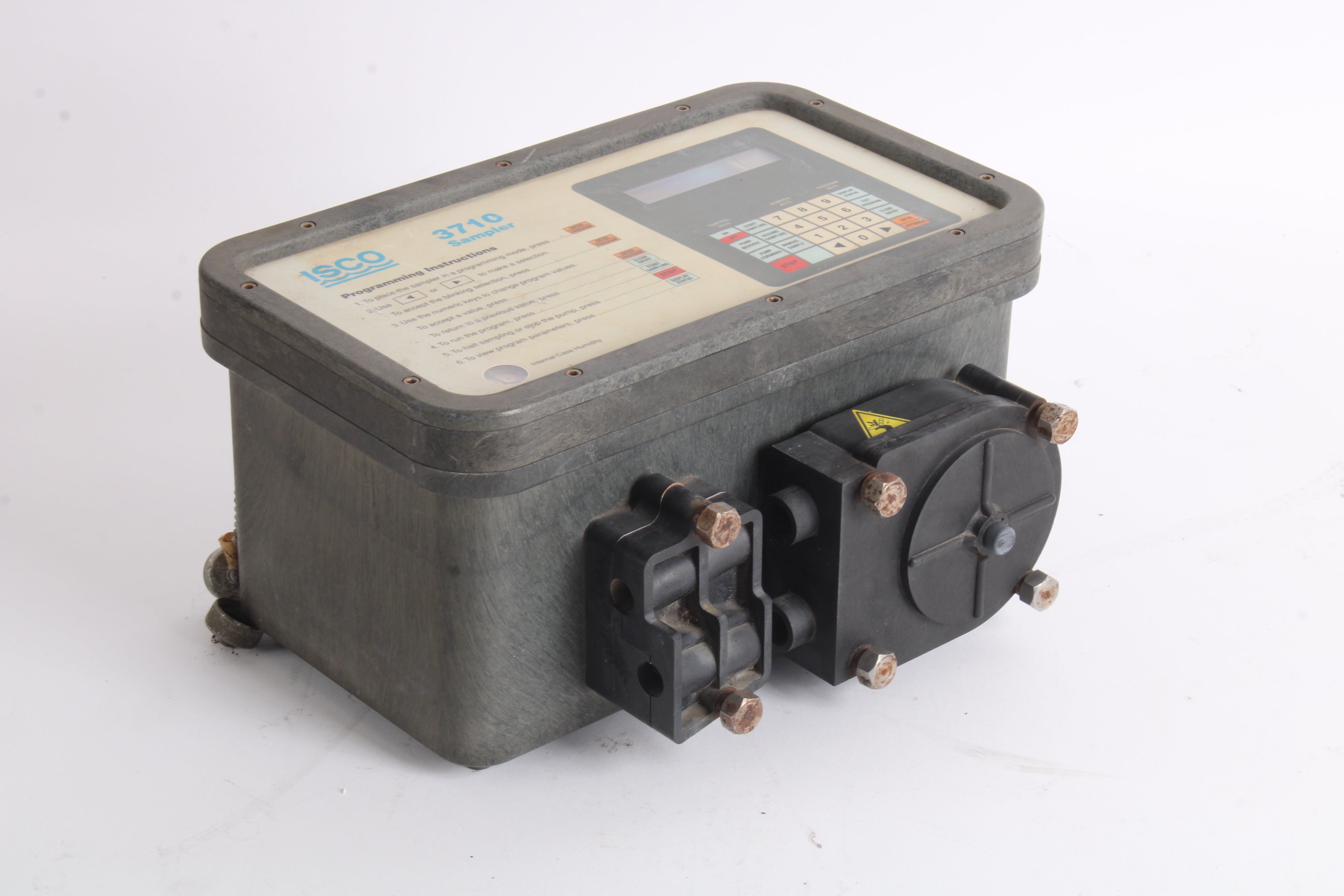 ISCO 3710 3700 Sampler Controller 60-3714-001 - Fair Condition – NTC Tech