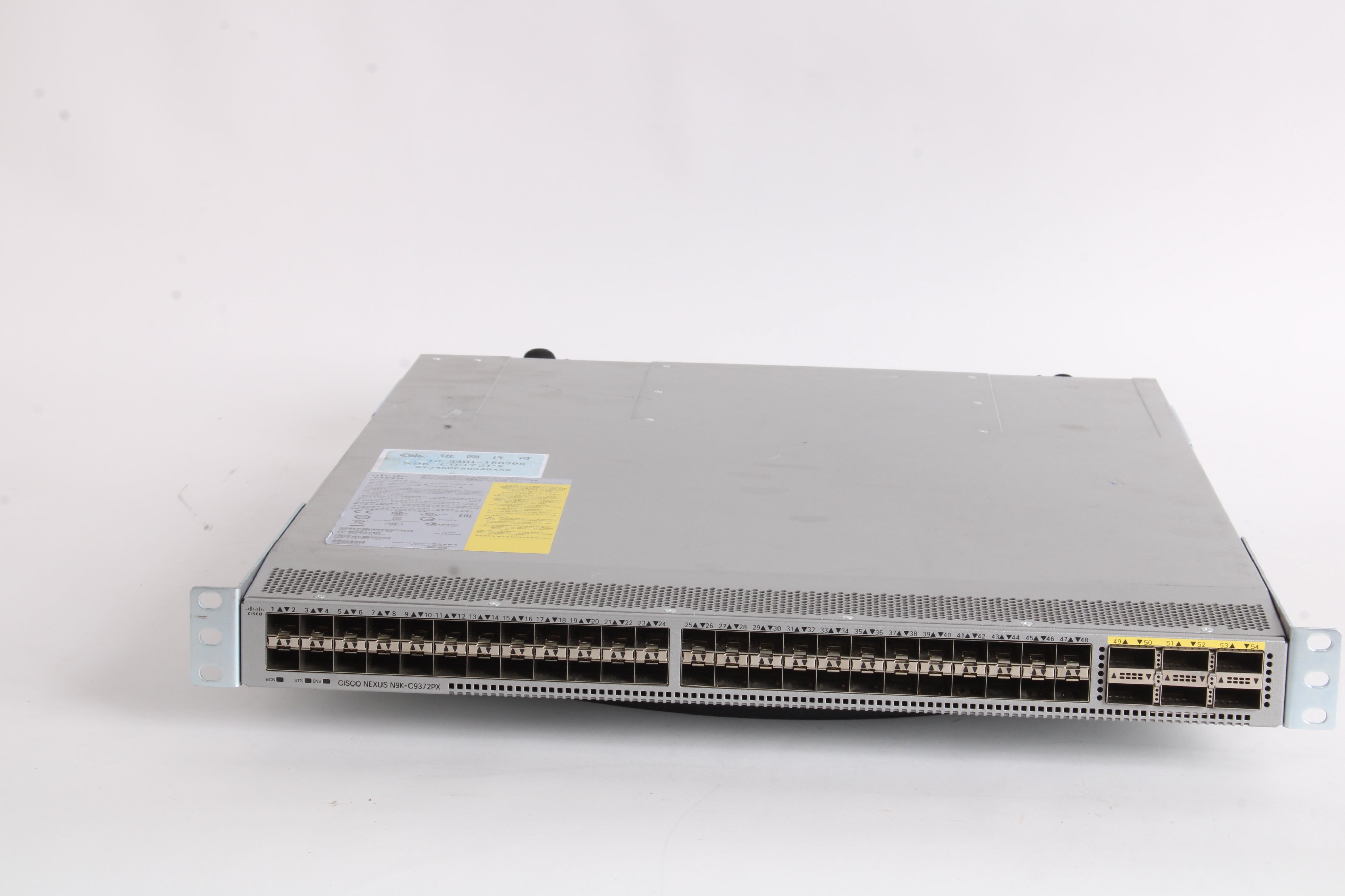 Cisco Nexus N9K-C9372PX Switch 48-Port 10G SFP+ & 6-Port 40G QSFP+ W ...